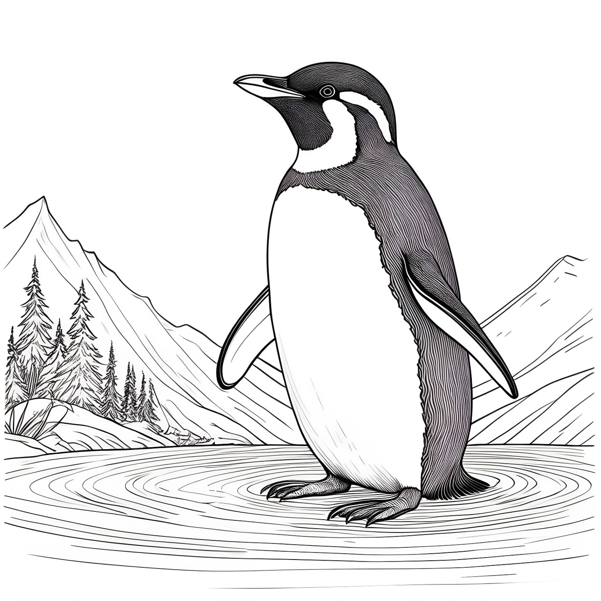 Best Penguin Coloring Pages (Free Printable PDF)