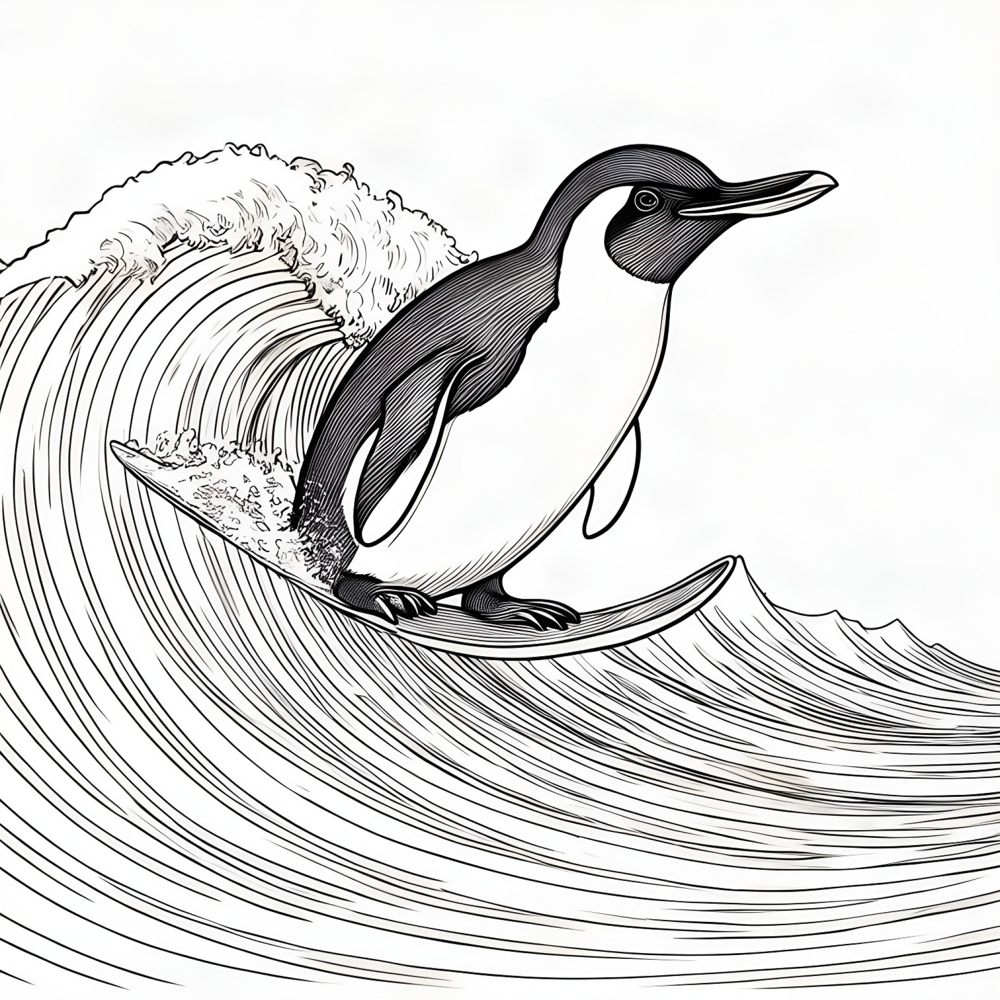 Best Penguin Coloring Pages (Free Printable PDF)