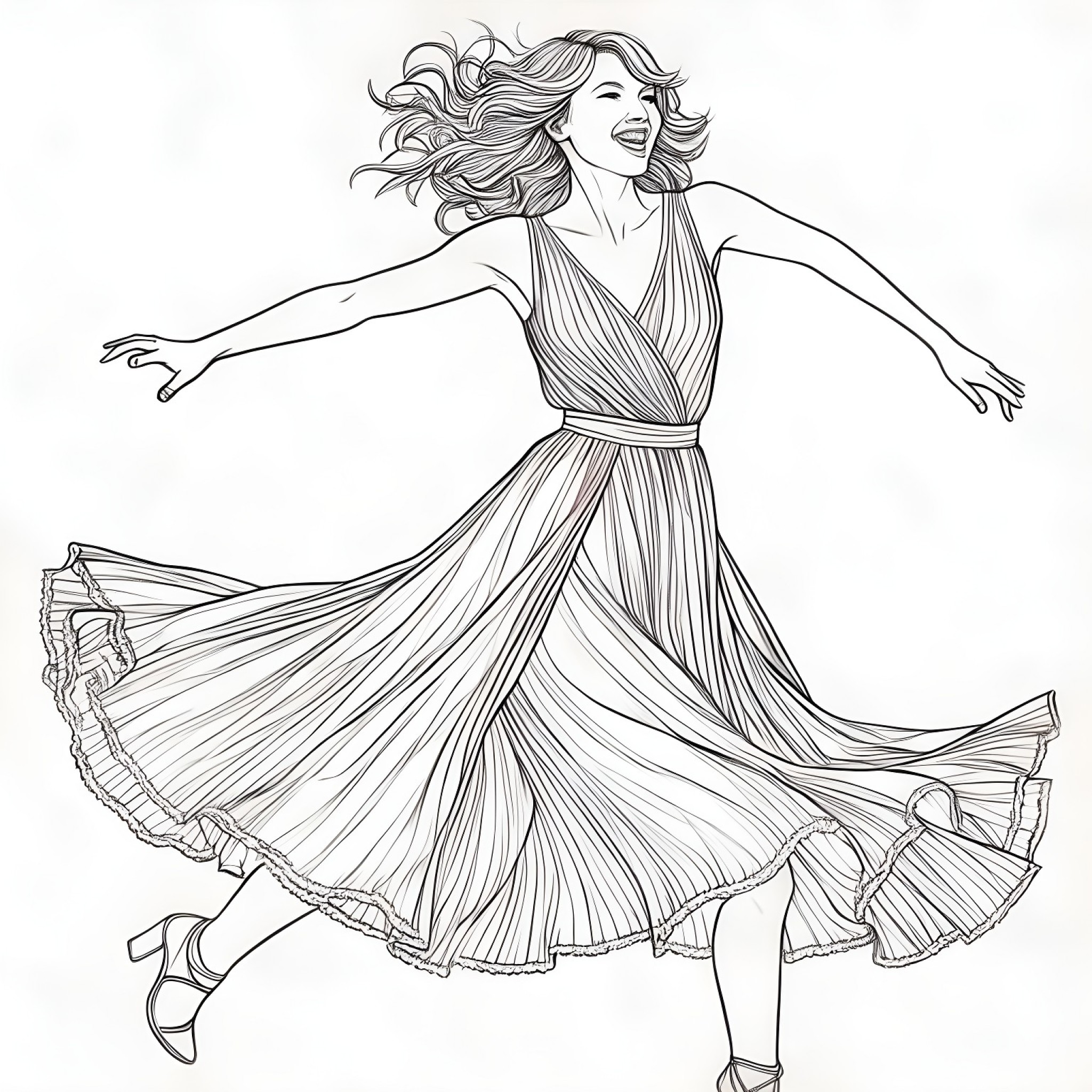 52 Best Taylor Swift Coloring Pages (Free Printable PDFs)