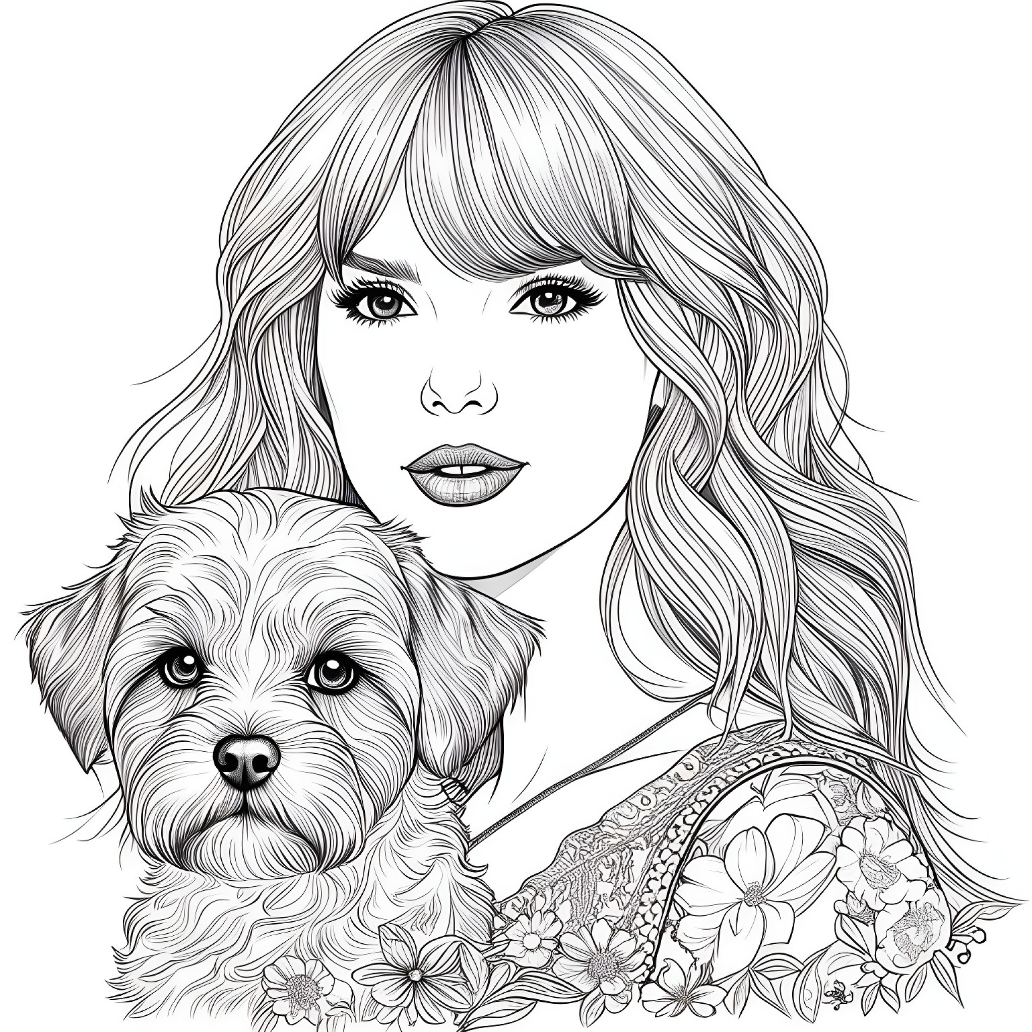 52 Best Taylor Swift Coloring Pages (Free Printable PDFs)