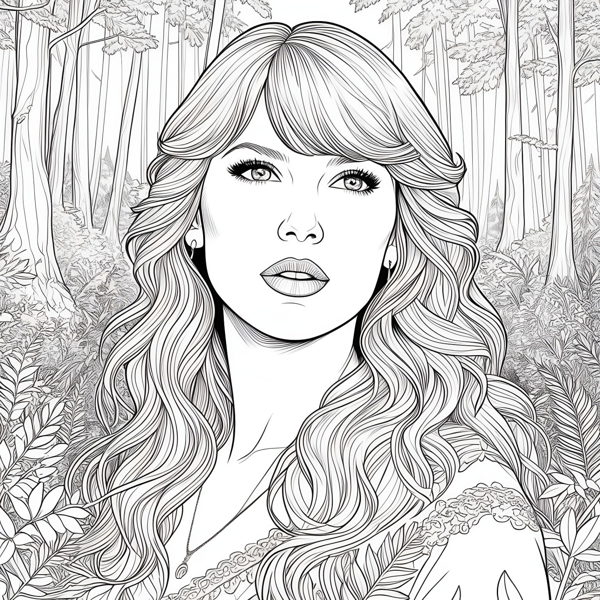 Best Taylor Swift Coloring Pages (Free Printable PDF)