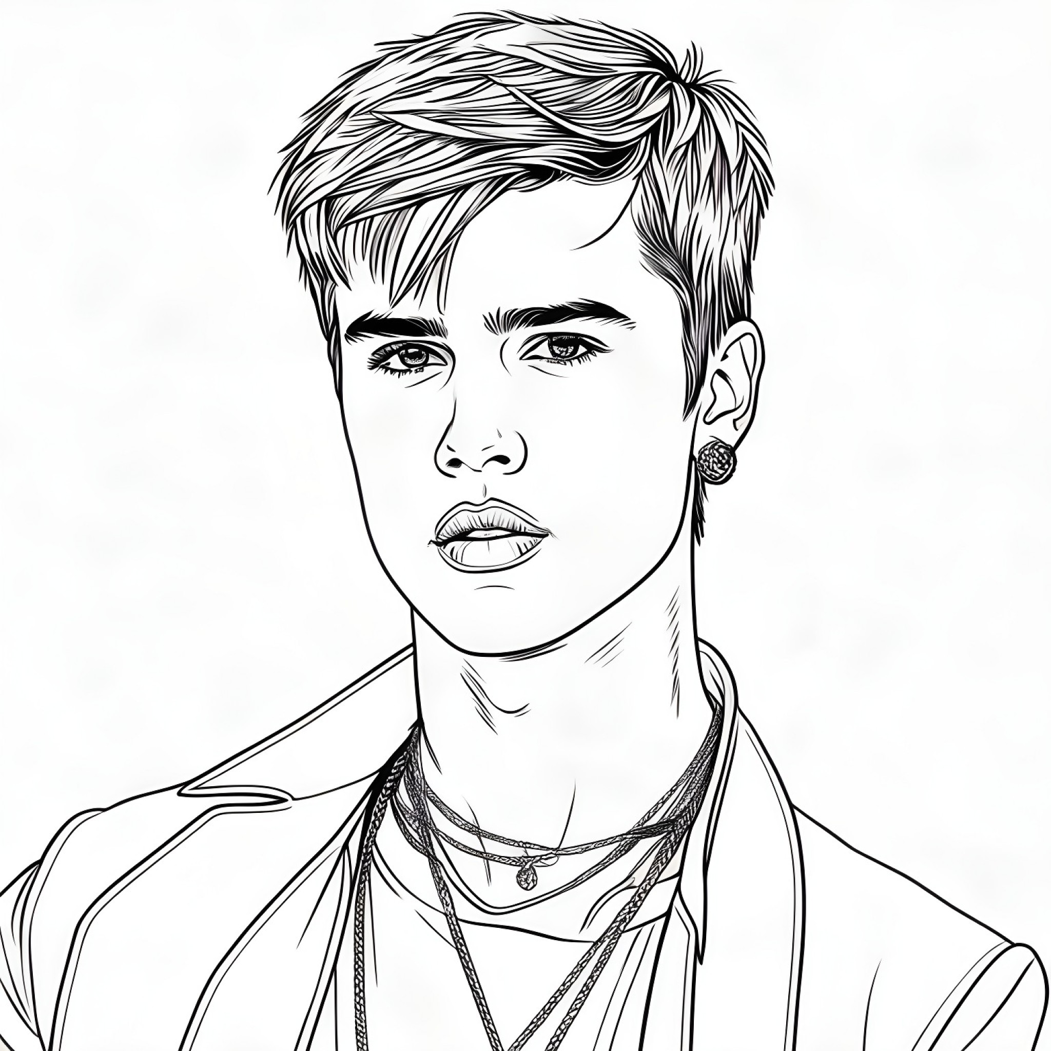 Best Justin Bieber Coloring Pages (Free Printable PDF)