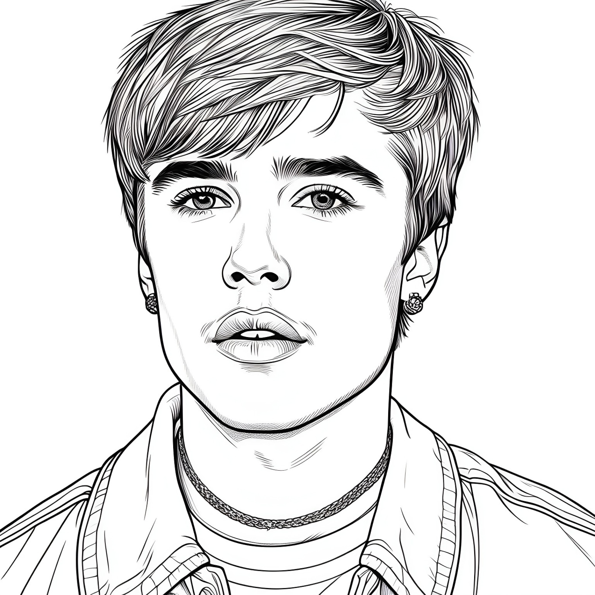 Best Justin Bieber Coloring Pages (Free Printable PDF)