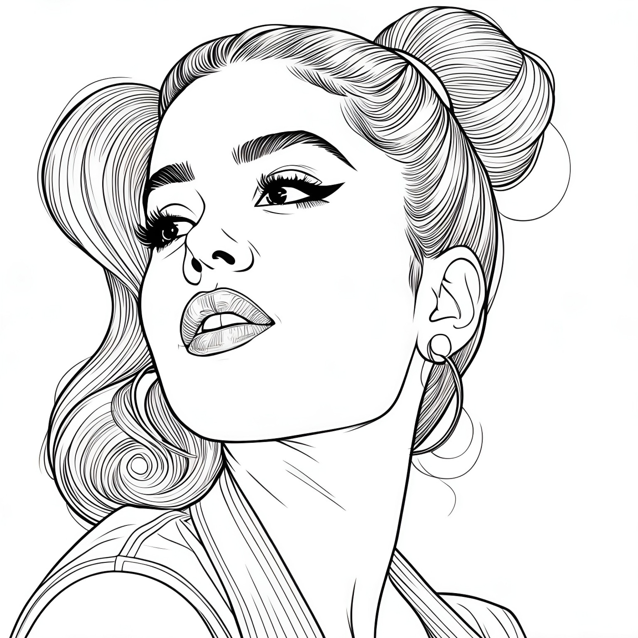 18 Best Ariana Grande Coloring Pages Free Printable Pdfs