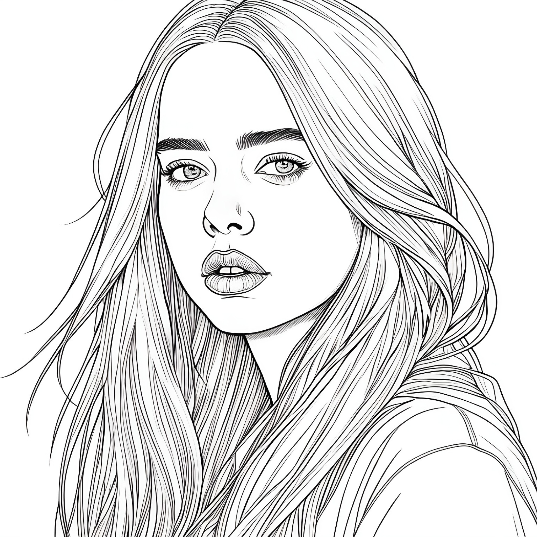 21 Best Billie Eilish Coloring Pages (Free Printable PDFs)