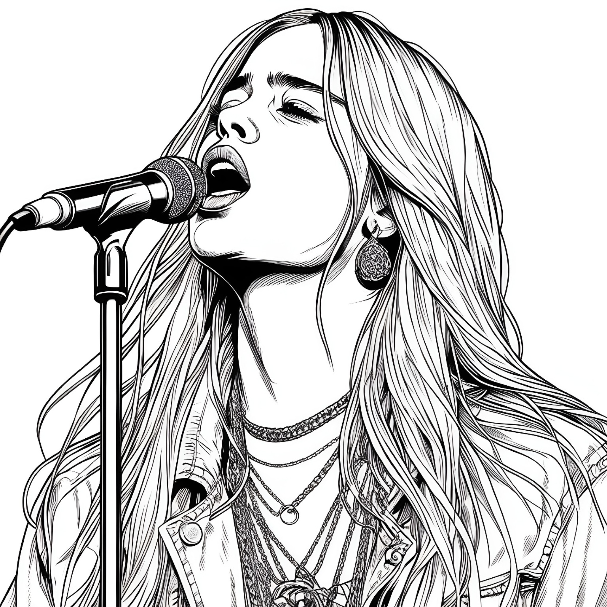21 Best Billie Eilish Coloring Pages (Free Printable PDFs)