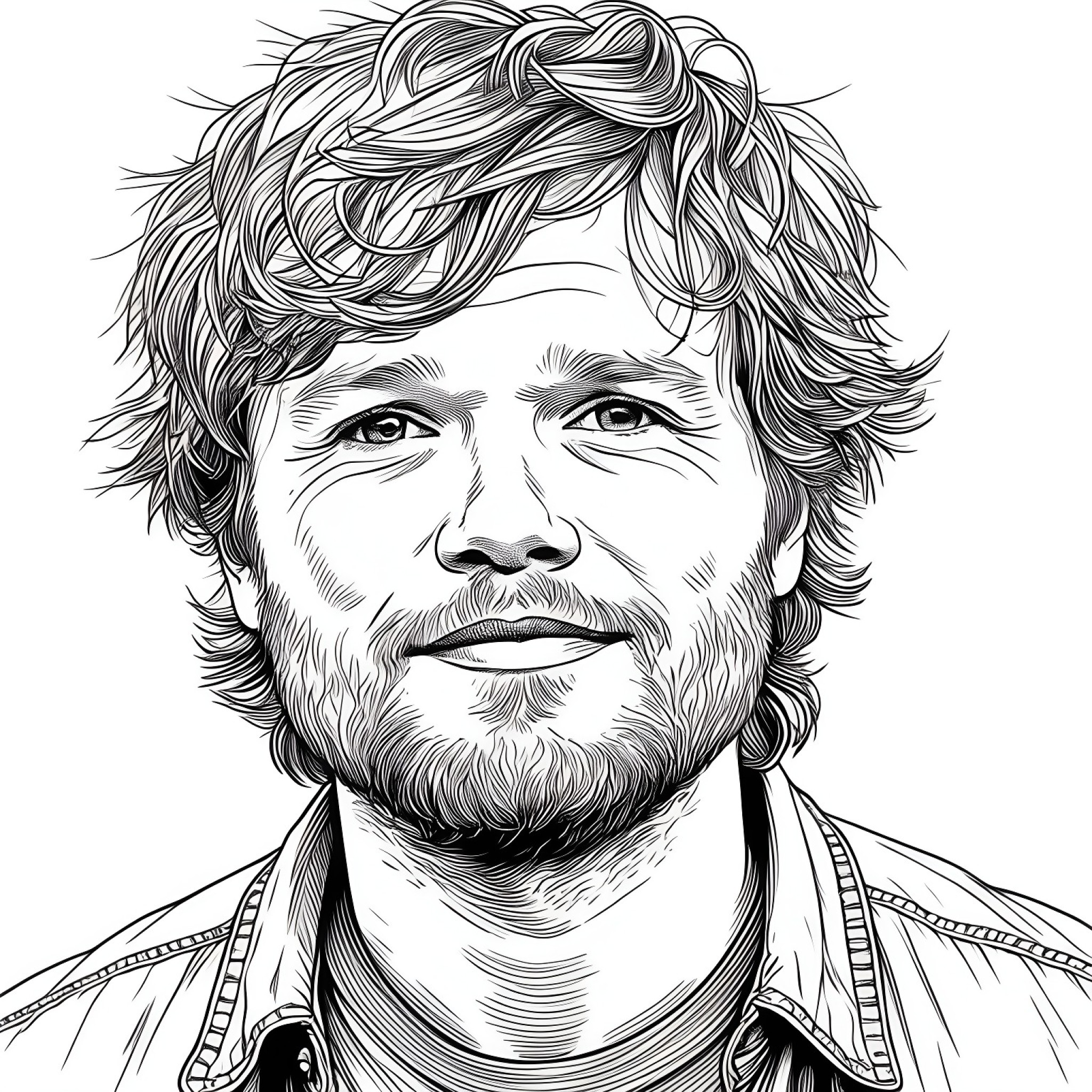 Best Ed Sheeran Coloring Pages (Free Printable PDF)