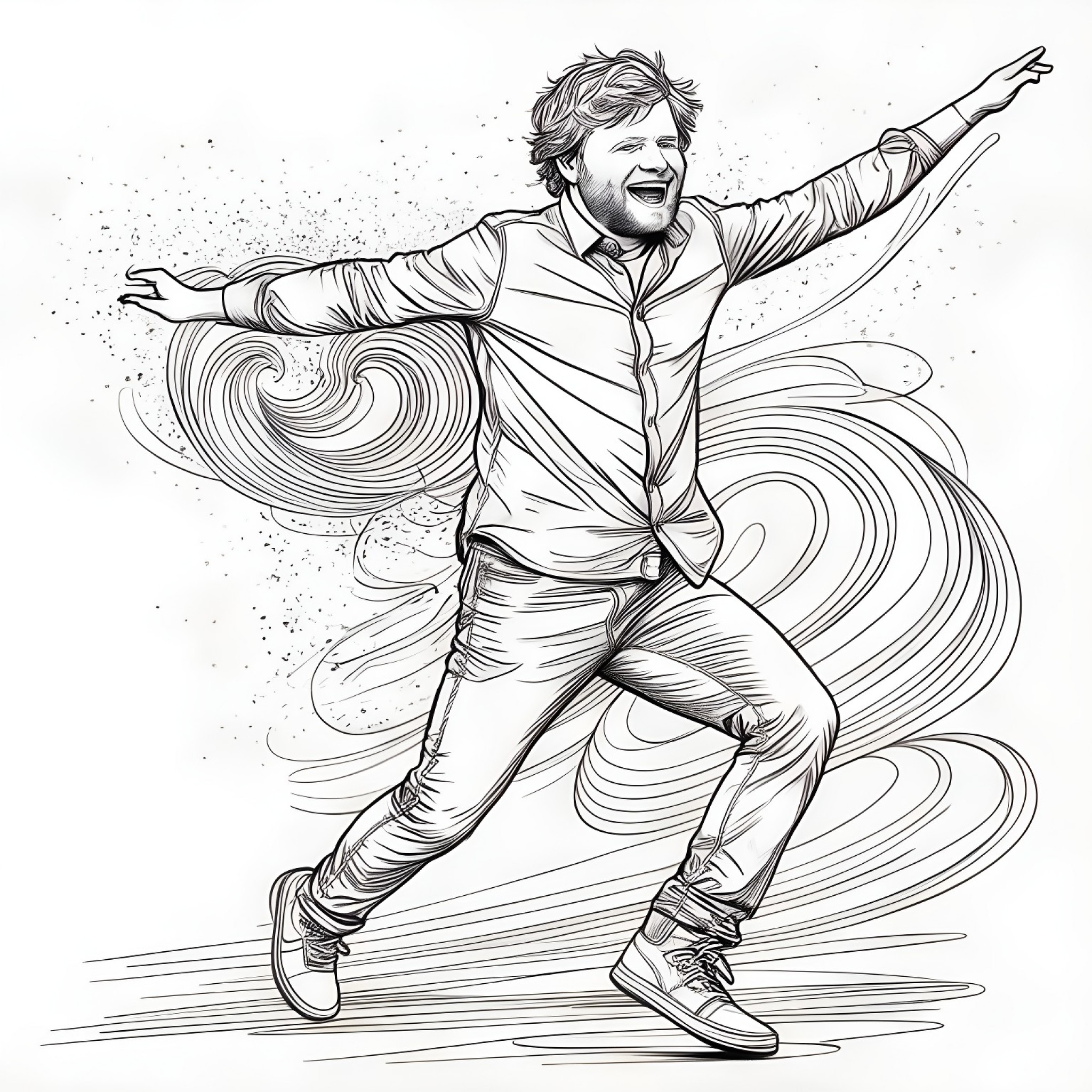 Best Ed Sheeran Coloring Pages (Free Printable PDF)