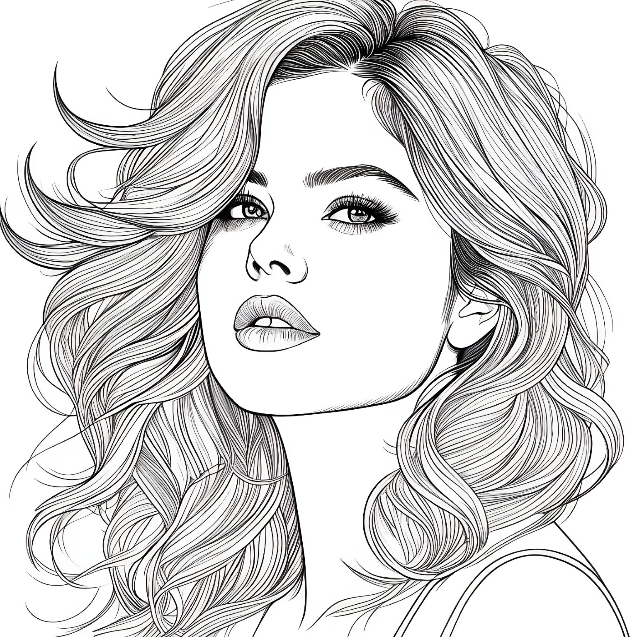 Best Selena Gomez Coloring Pages (Free Printable PDF)