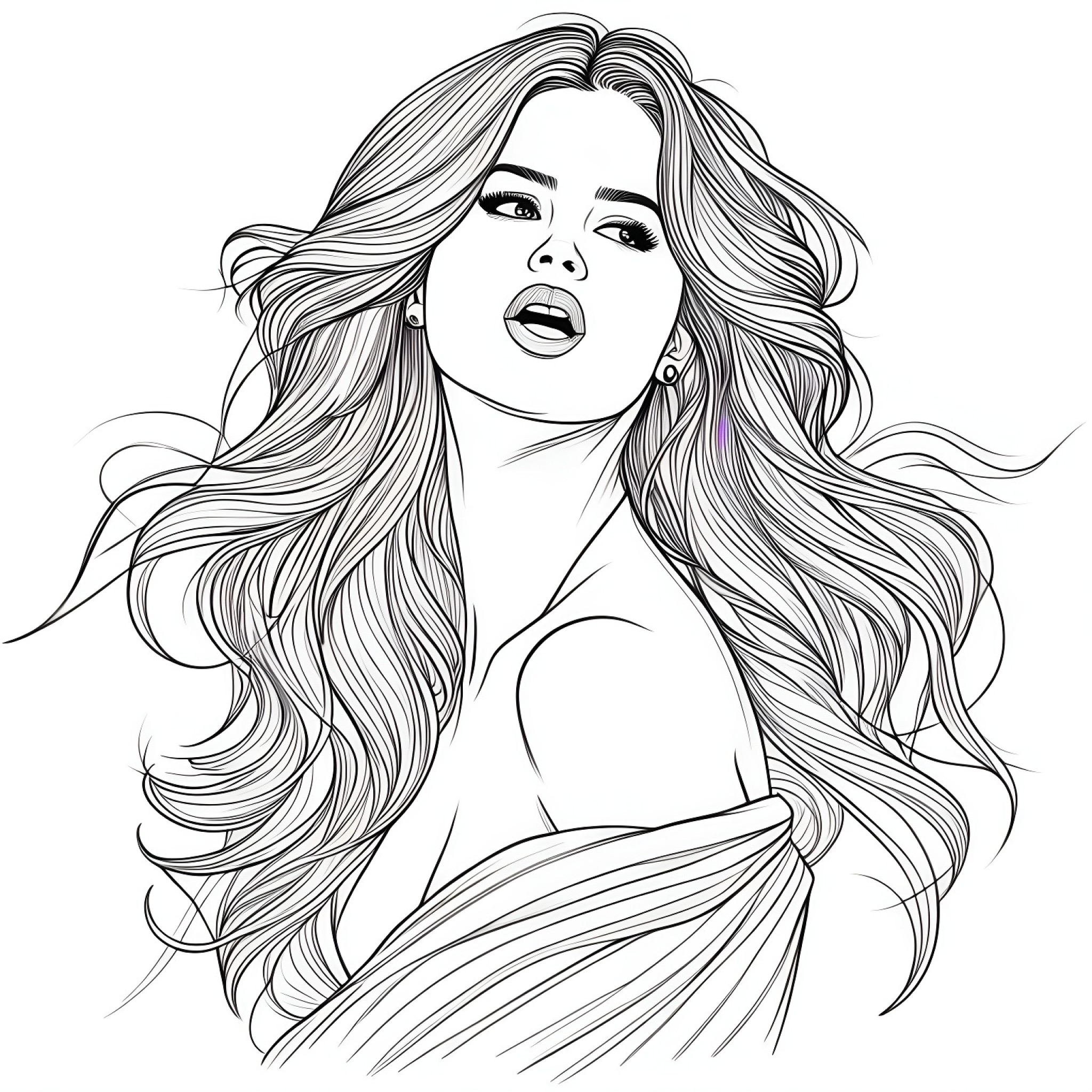 Best Selena Gomez Coloring Pages (Free Printable PDF)