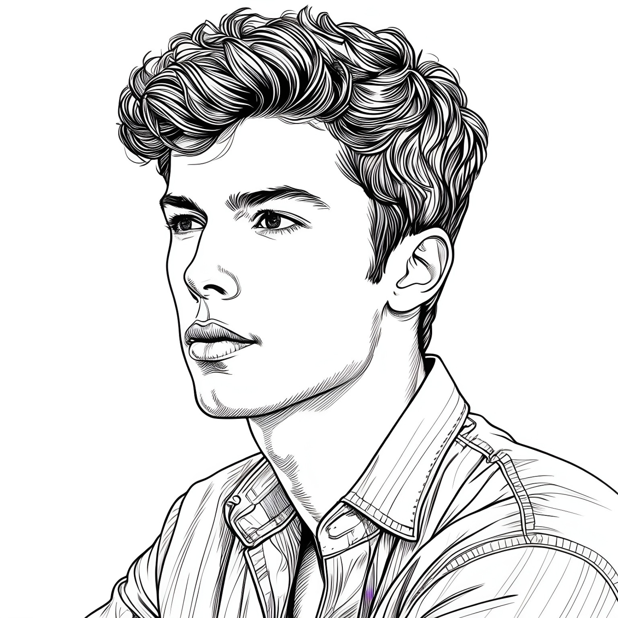 15 Best Shawn Mendes Coloring Pages (Free Printable PDFs)