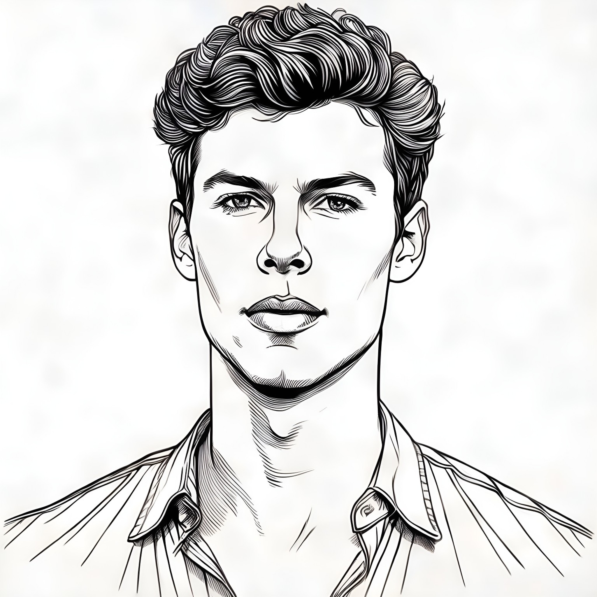 15 Best Shawn Mendes Coloring Pages (Free Printable PDFs)