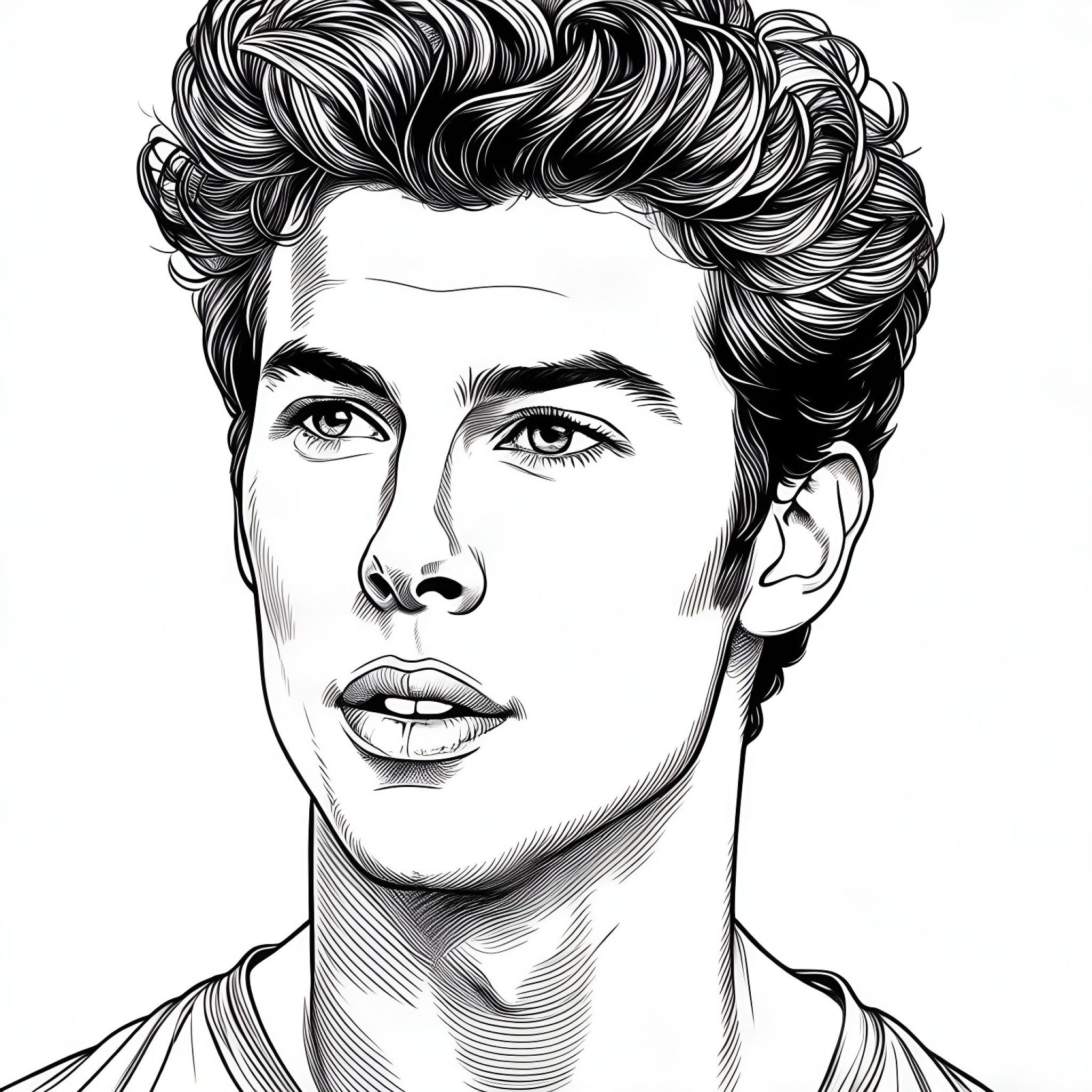 15 Best Shawn Mendes Coloring Pages (Free Printable PDFs)