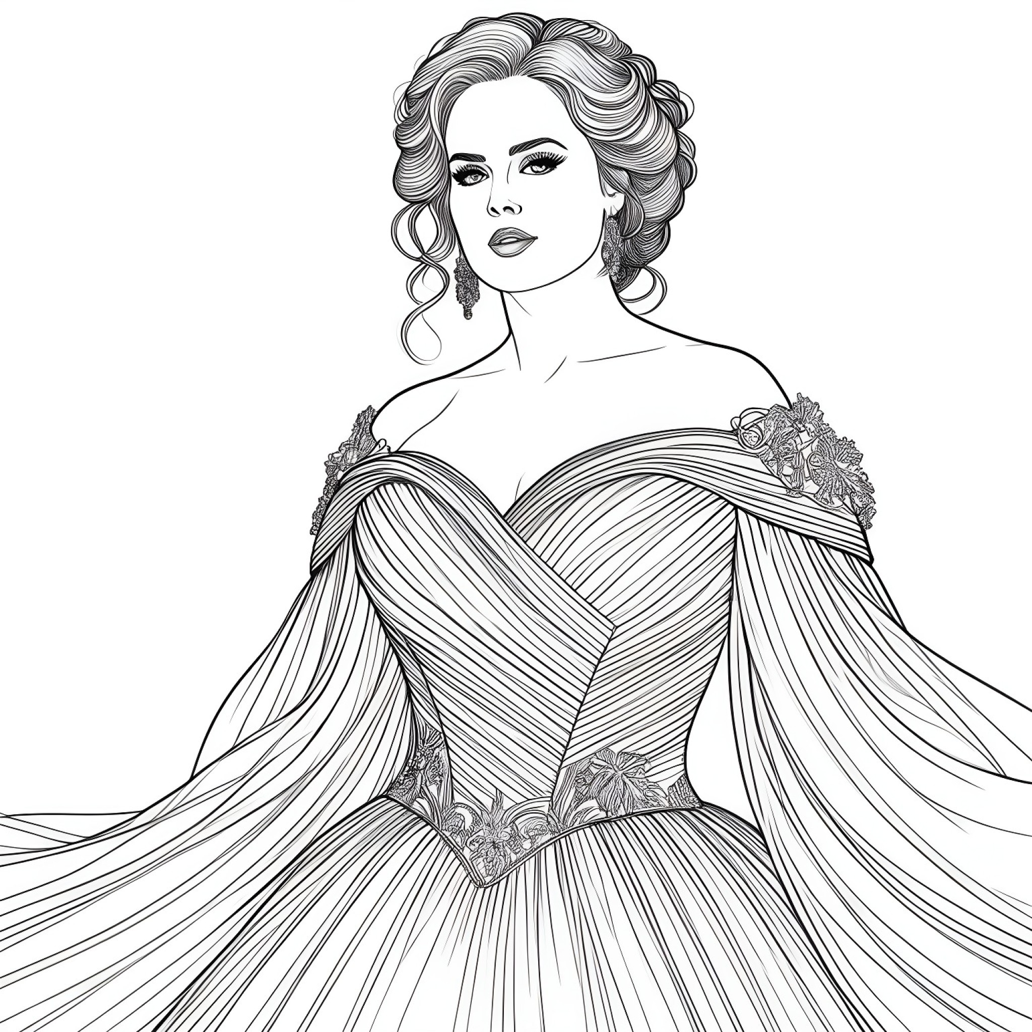 Best Adele Coloring Pages (Free Printable PDF)