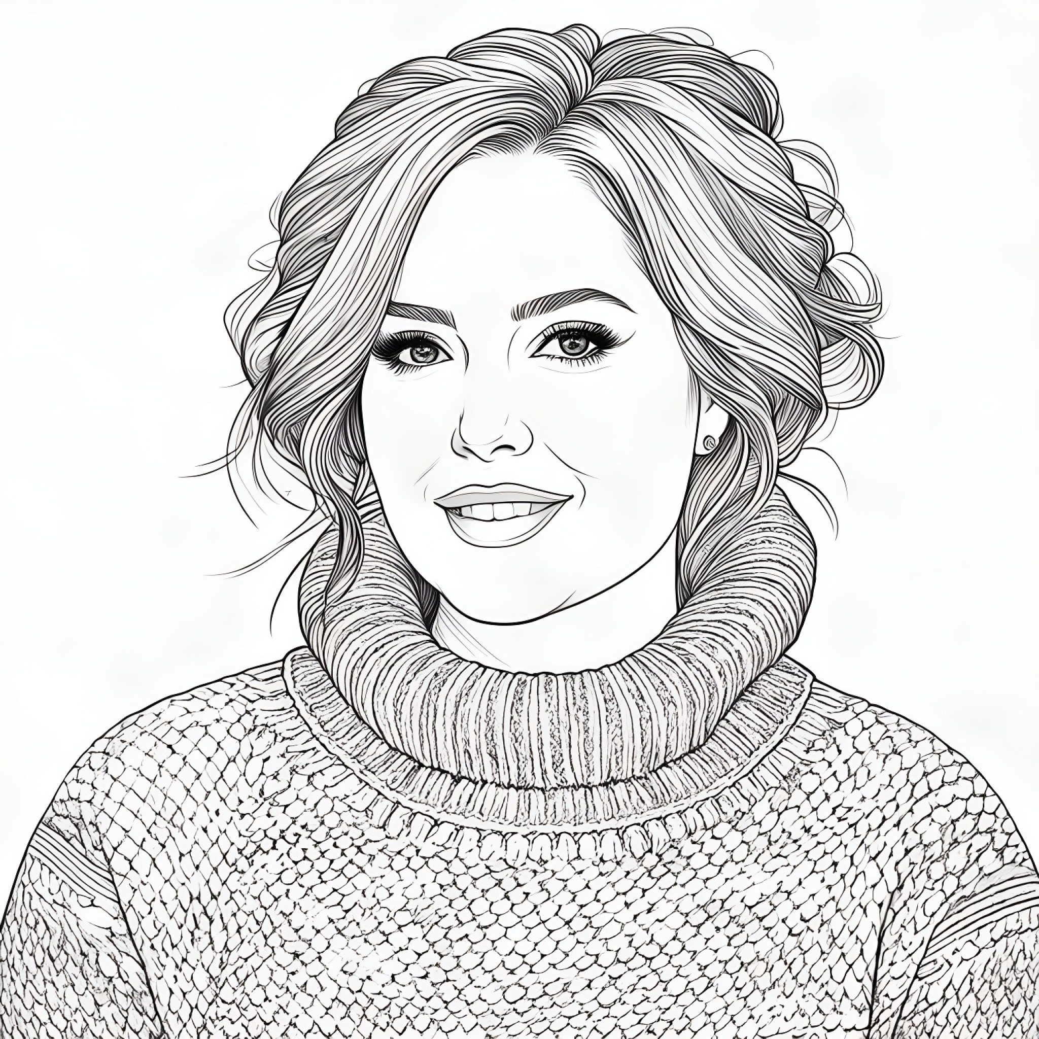 Best Adele Coloring Pages (Free Printable PDF)