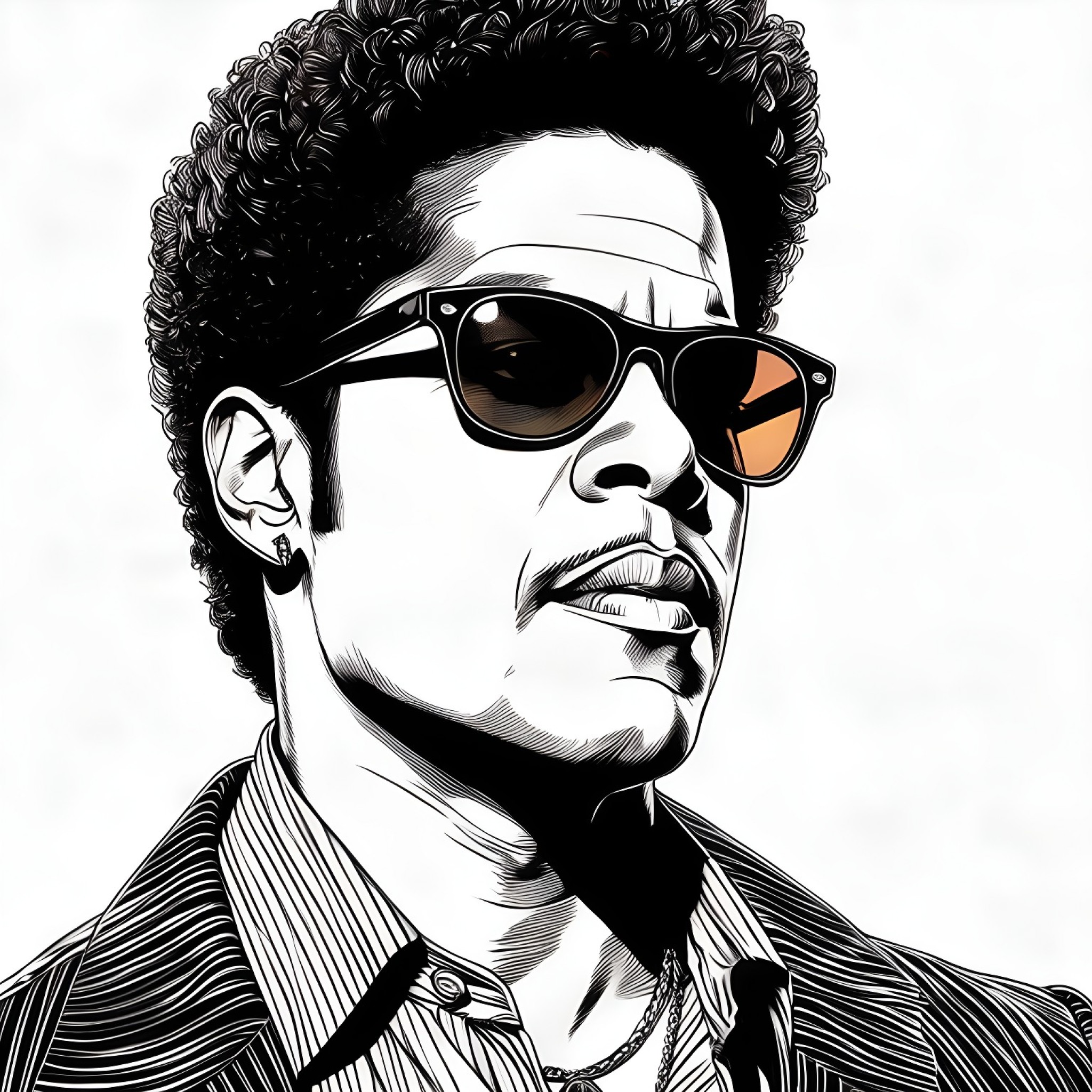 Best Bruno Mars Coloring Pages (Free Printable PDF)