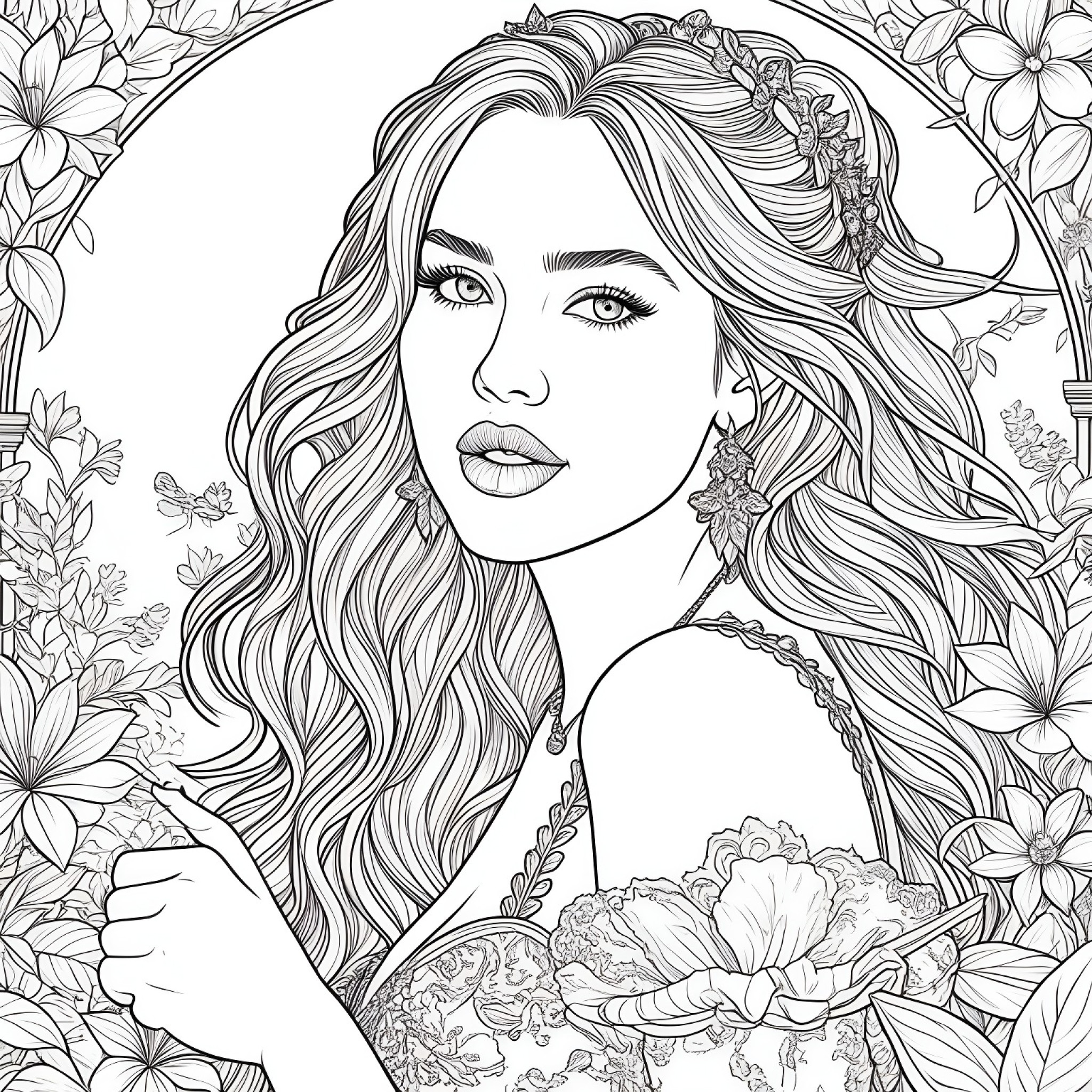 Best Miley Cyrus Coloring Pages (Free Printable PDF)