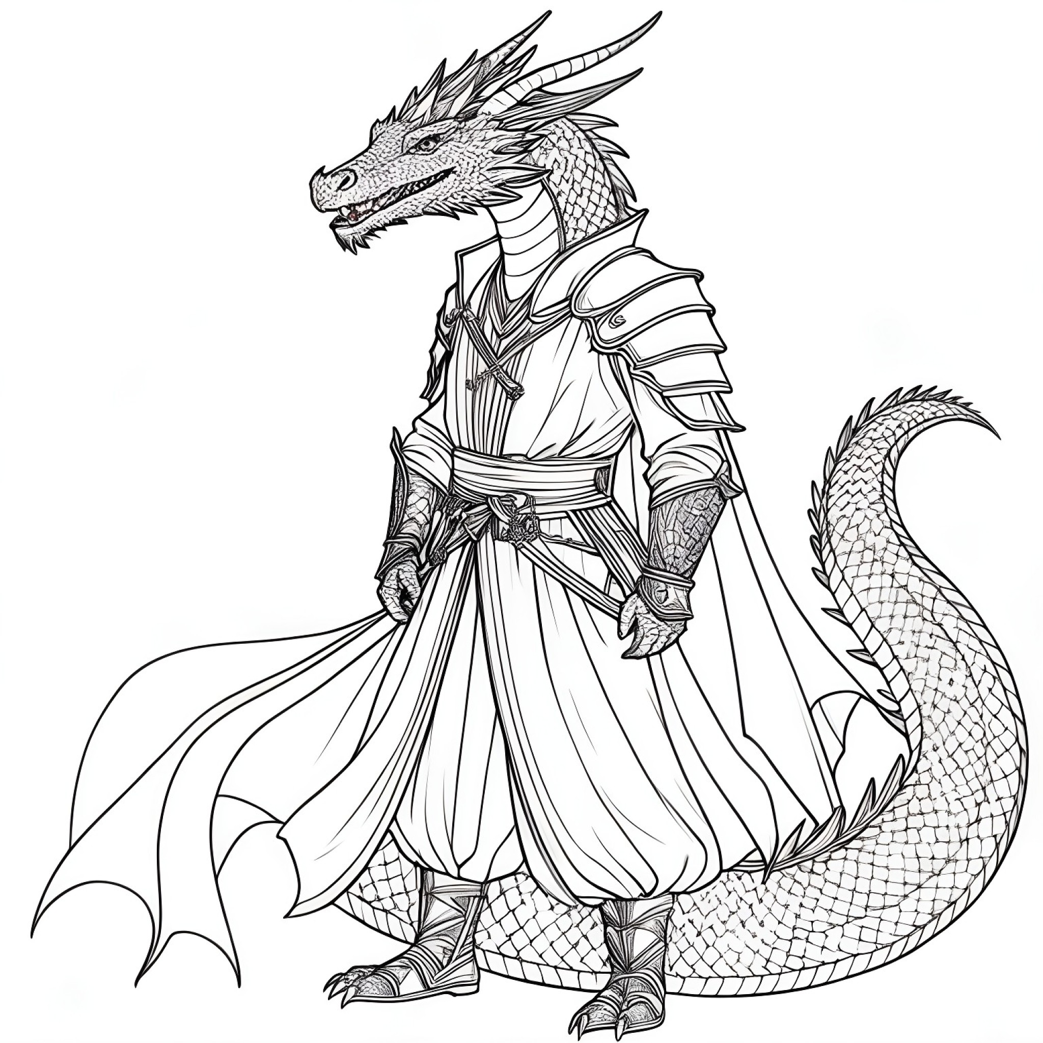 Best Dragon Coloring Pages (Free Printable PDF)