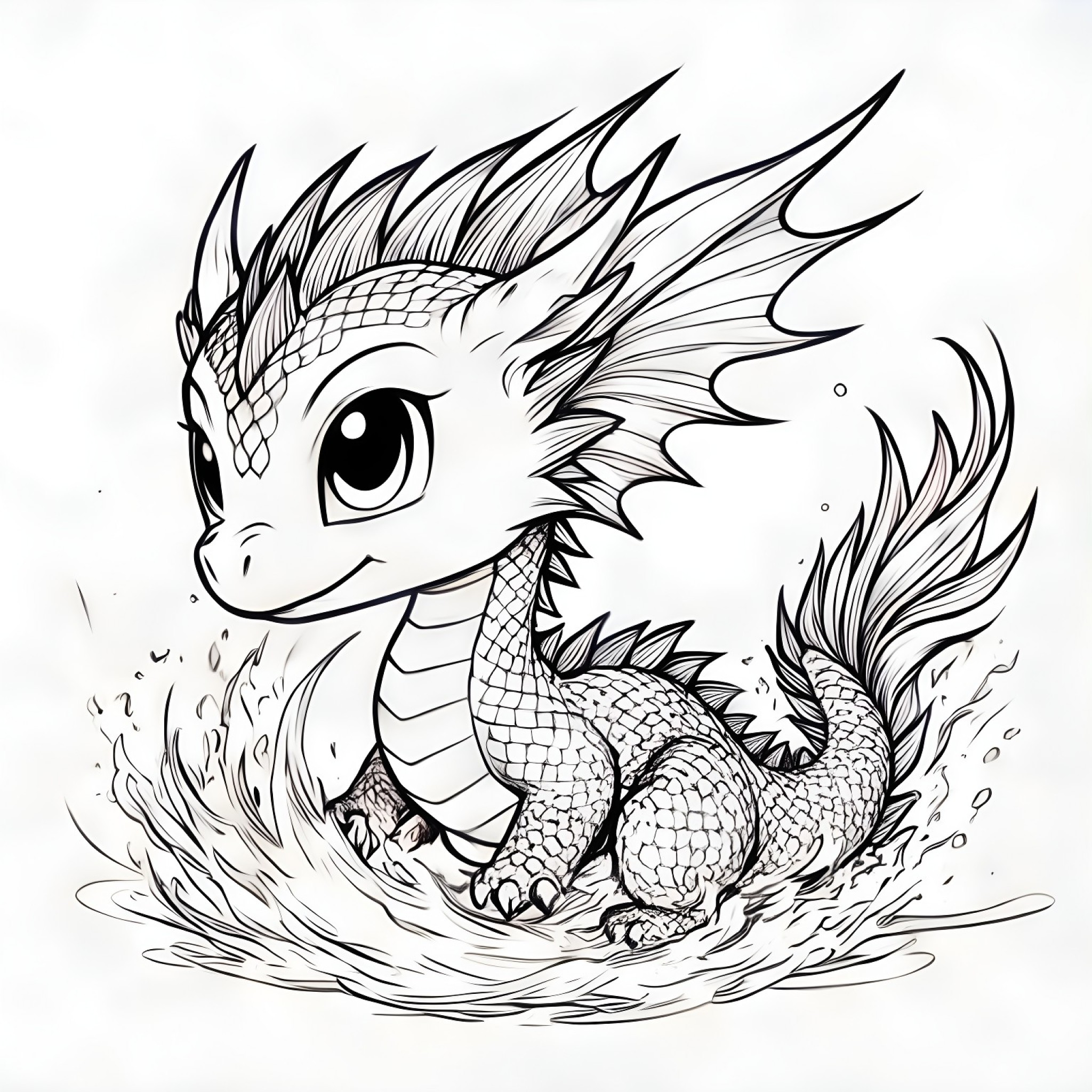 36 Best Dragon Coloring Pages (Free Printable PDFs)
