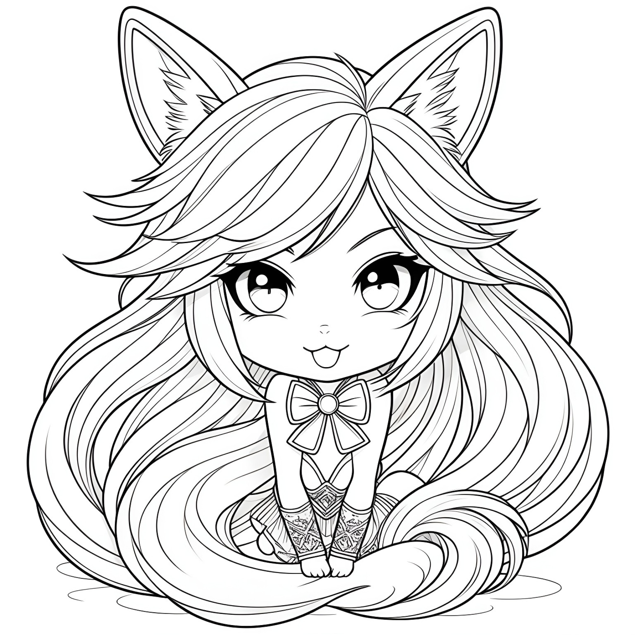 Best Ahri Coloring Pages (Free Printable PDF)