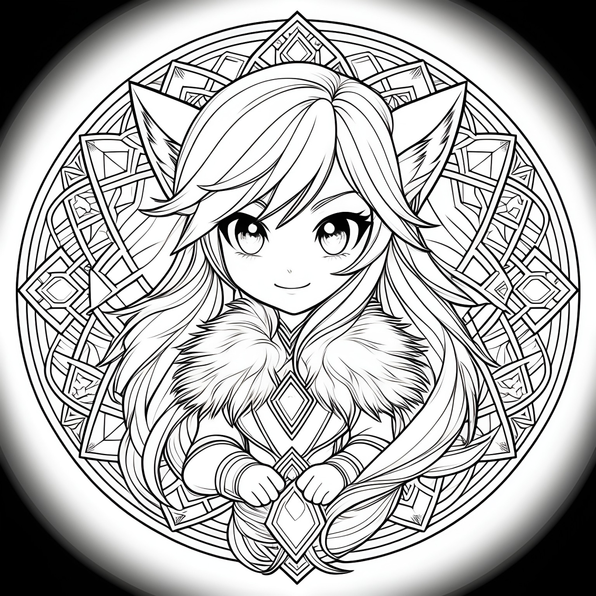 Best Ahri Coloring Pages (Free Printable PDF)