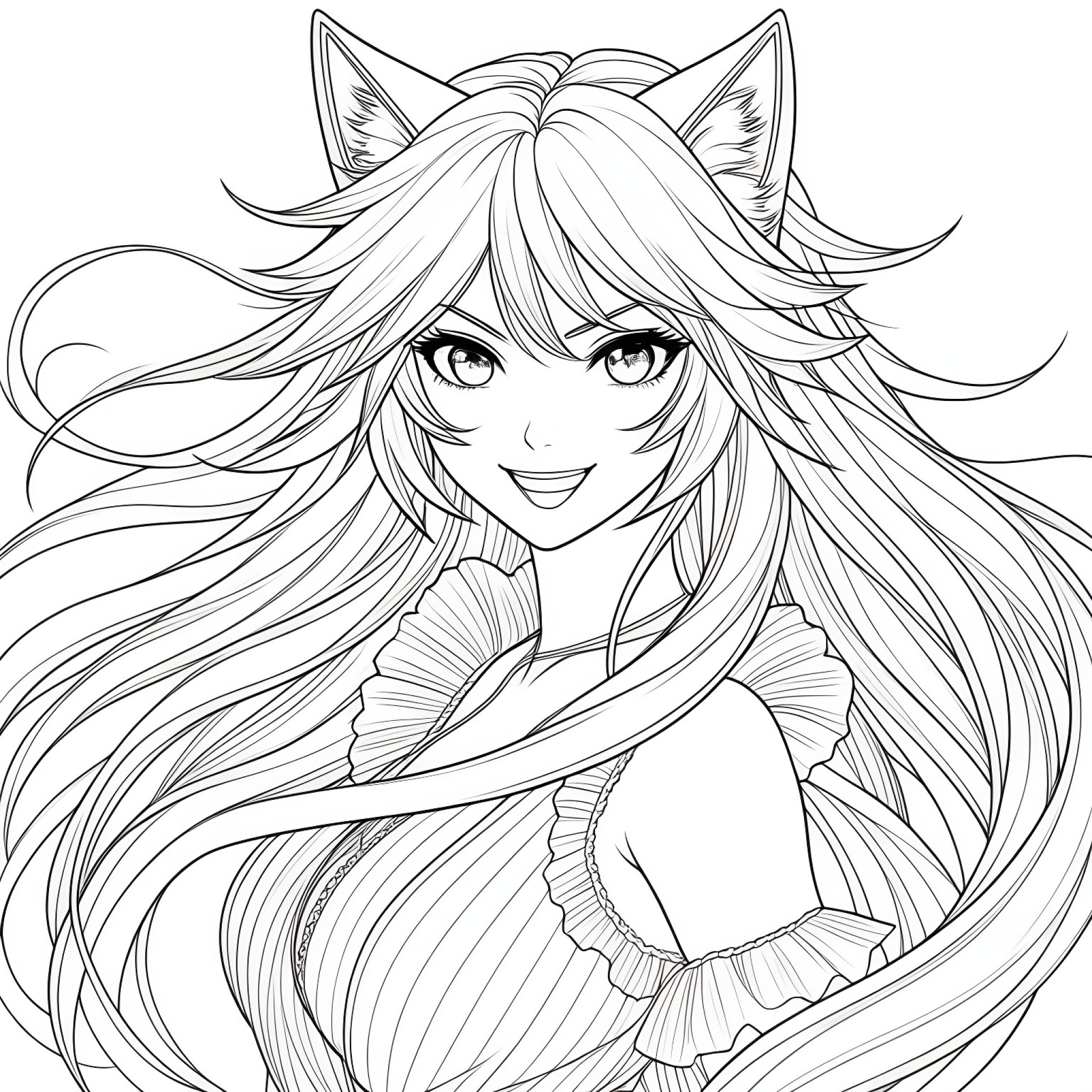 Best Ahri Coloring Pages (Free Printable PDF)