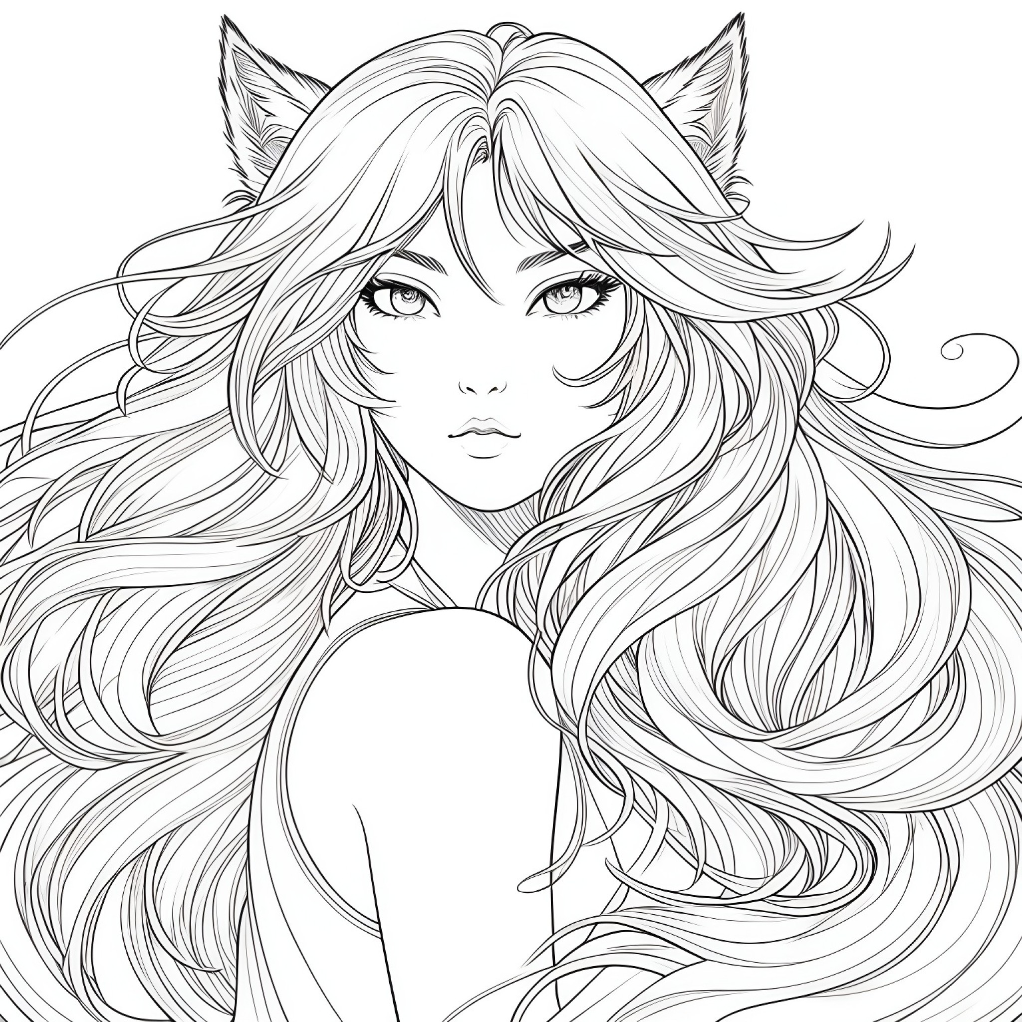 Best Ahri Coloring Pages (Free Printable PDF)