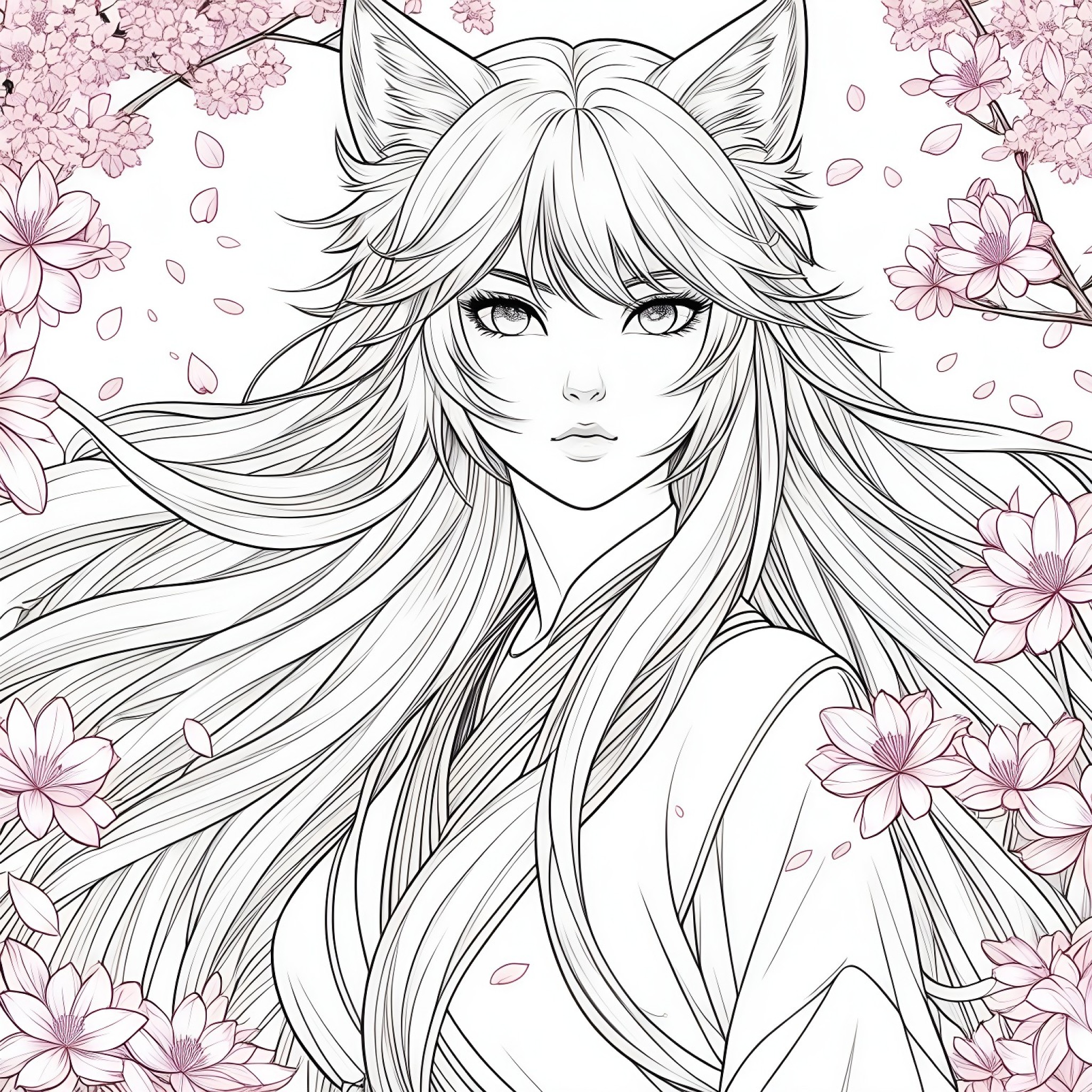 Best Ahri Coloring Pages (Free Printable PDF)
