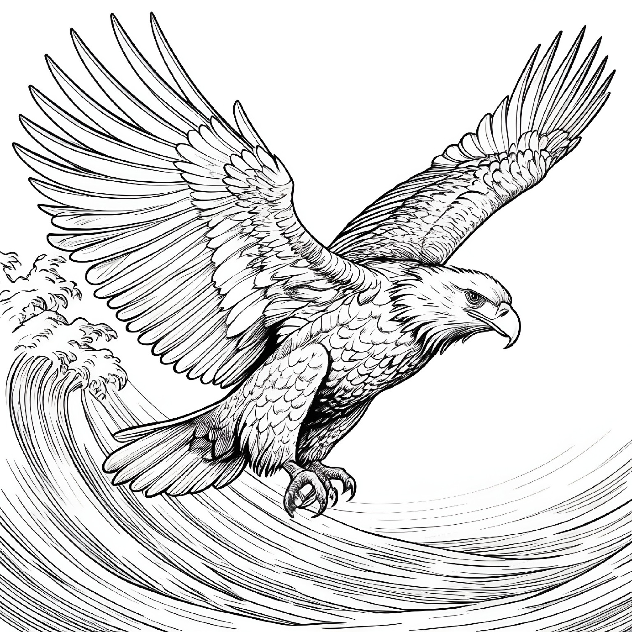 Best Eagle Coloring Pages (Free Printable PDF)