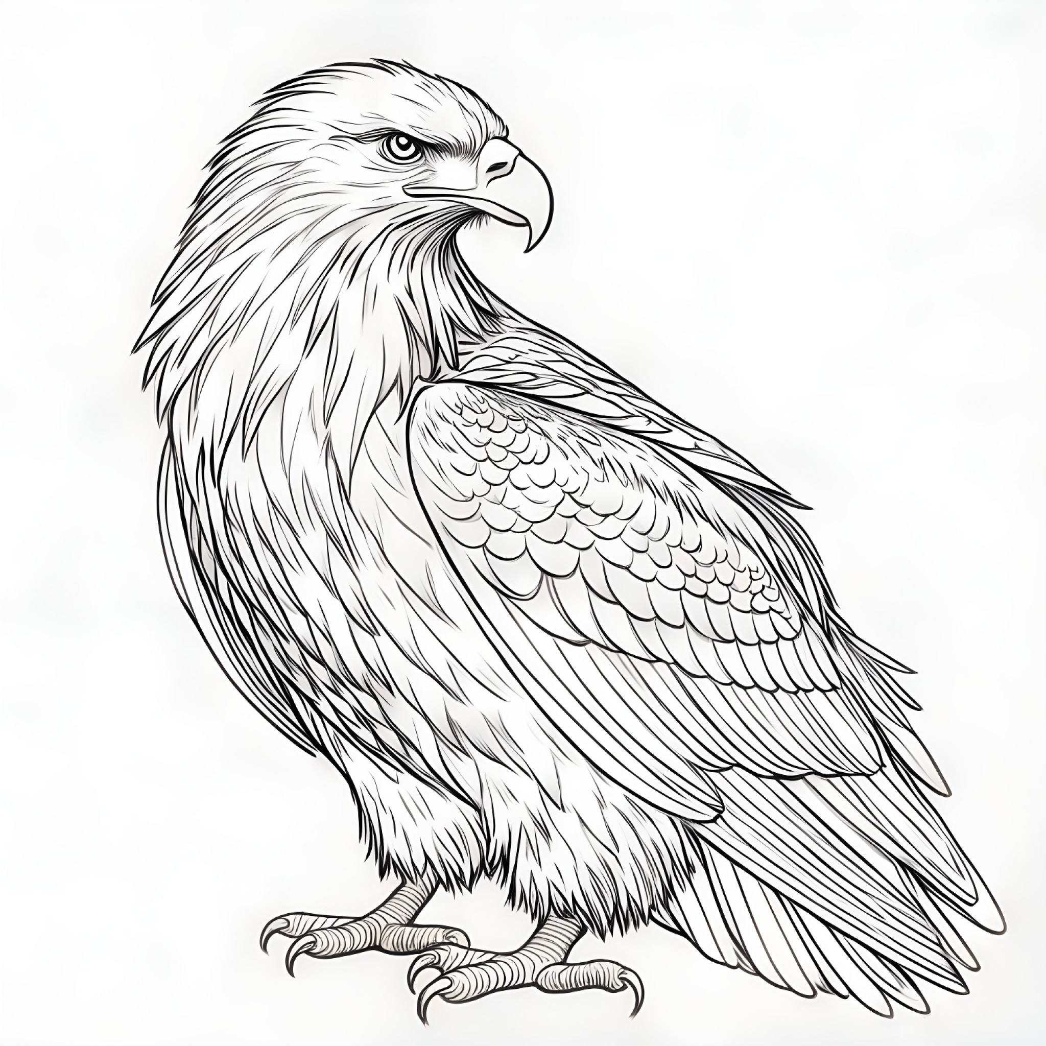 Best Eagle Coloring Pages (Free Printable PDF)