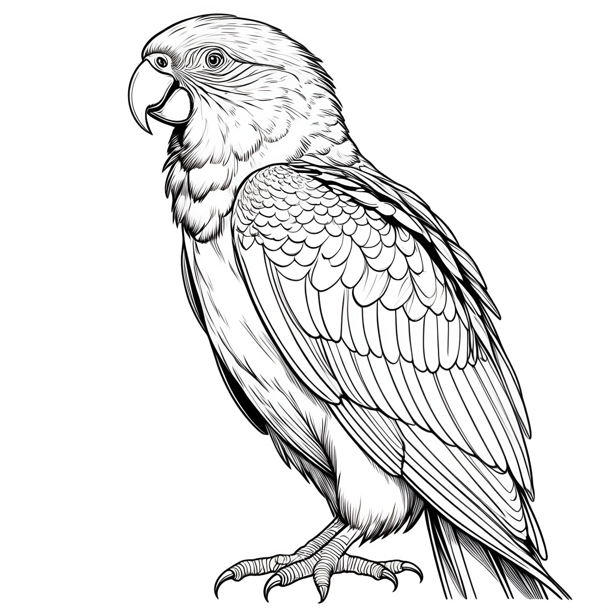 17 Best Parrot Coloring Pages (Free Printable PDFs)