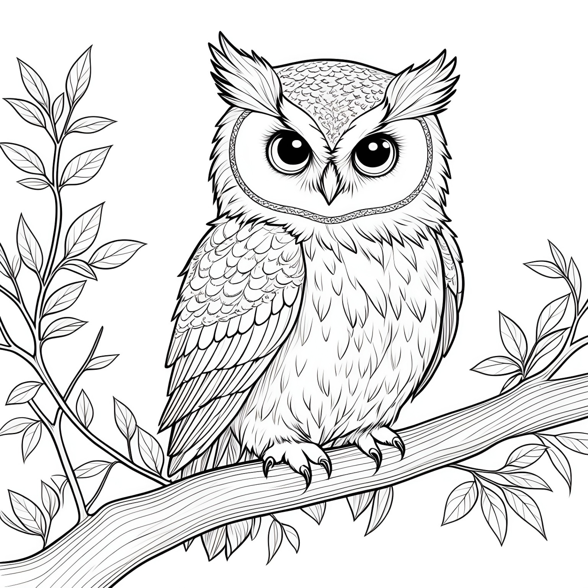 Best Owl Coloring Pages (Free Printable PDF)