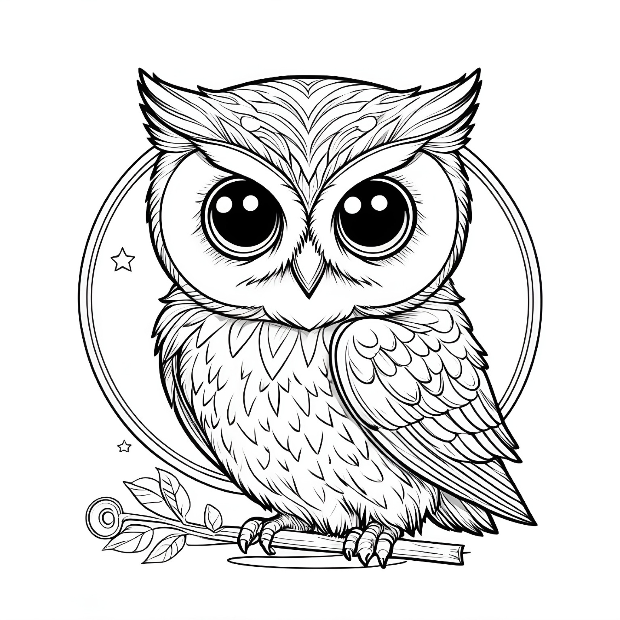 Best Owl Coloring Pages (Free Printable PDF)