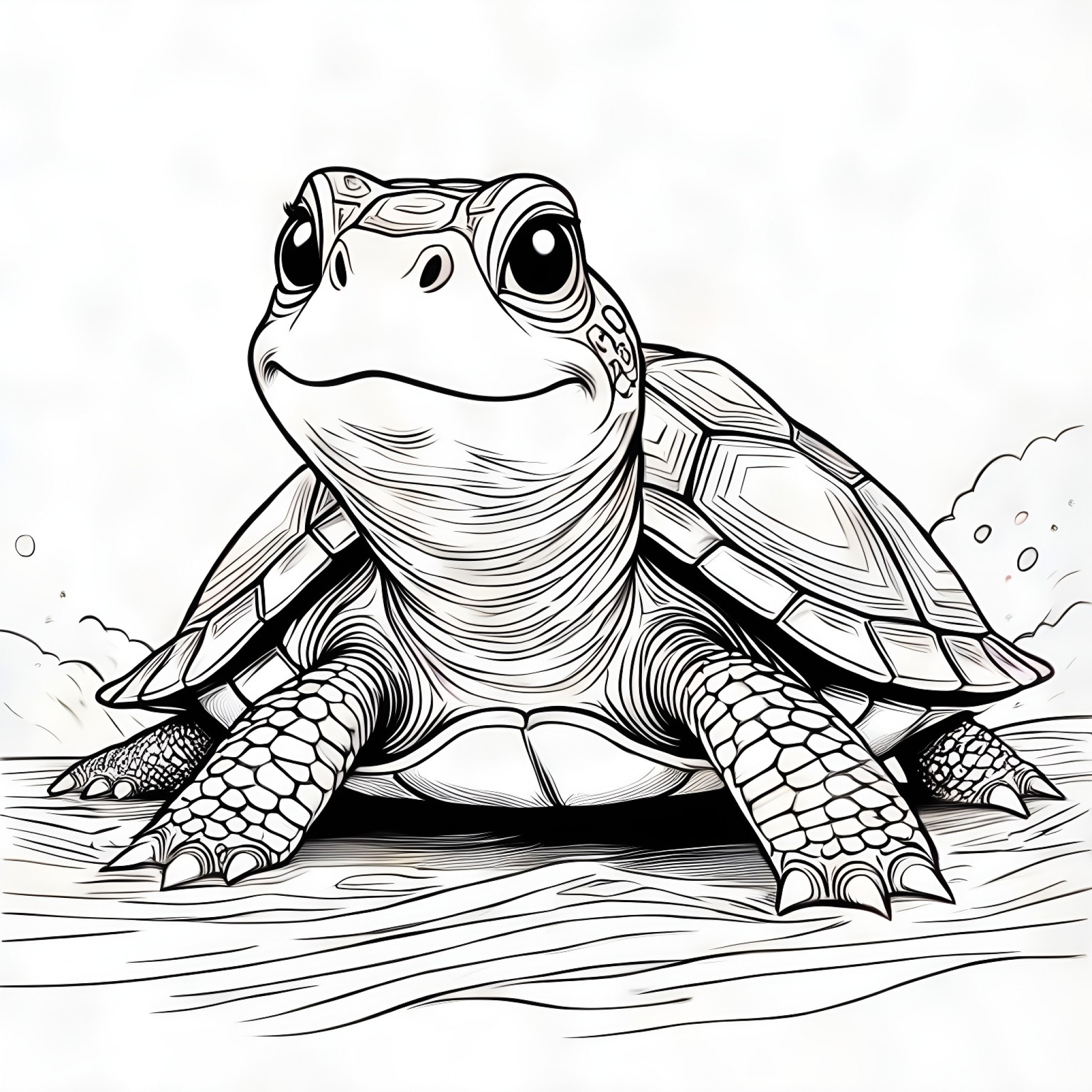 14 Best Turtle Coloring Pages (Free Printable PDFs)