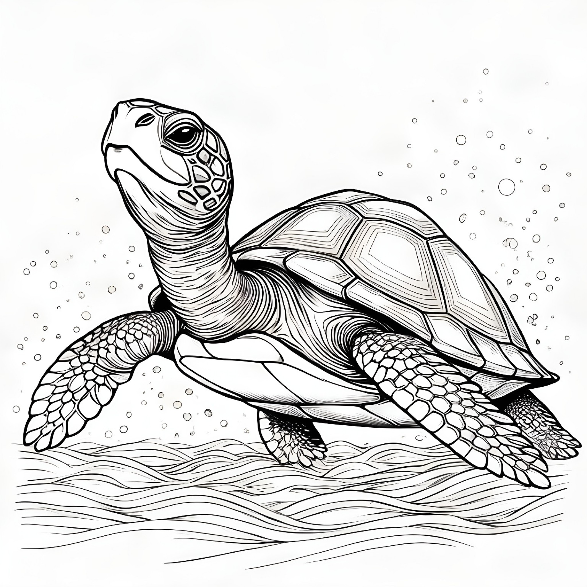 14 Best Turtle Coloring Pages (Free Printable PDFs)