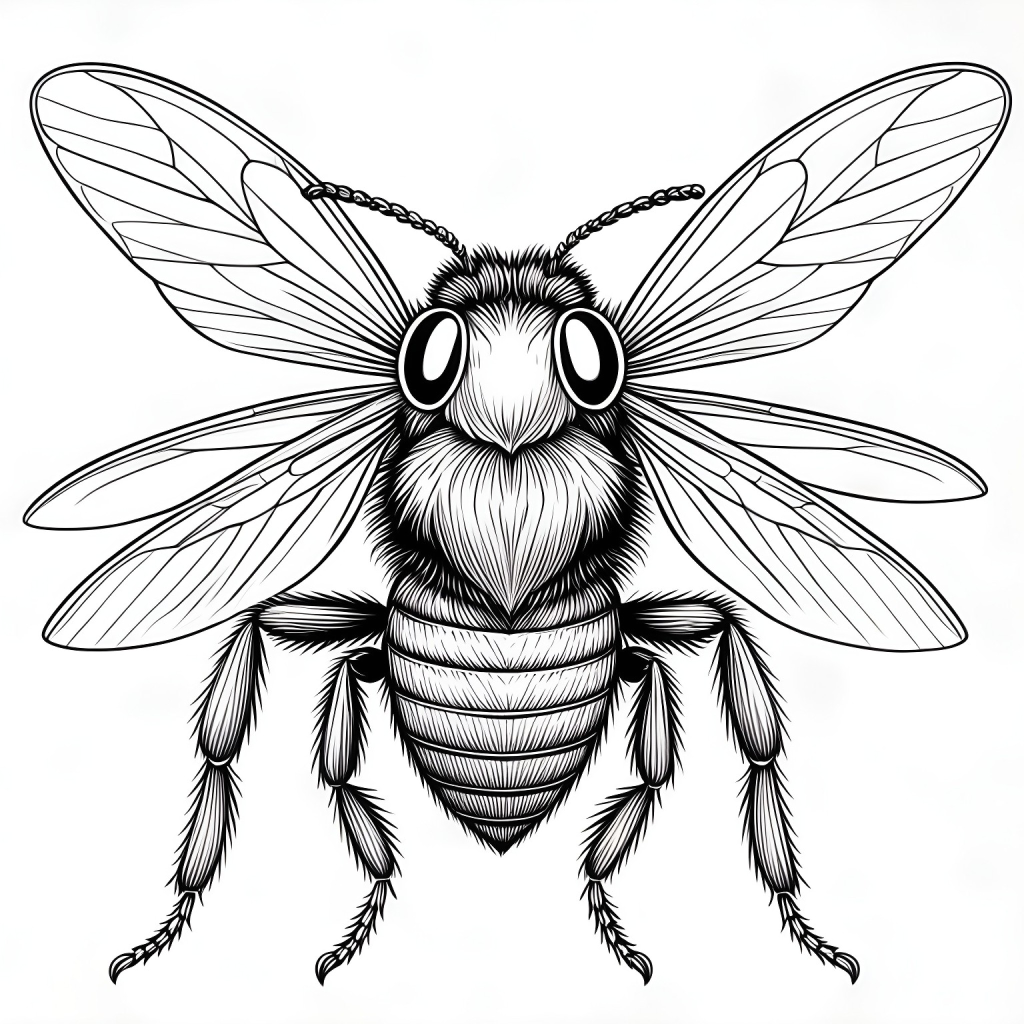 Best Bee Coloring Pages (Free Printable PDF)