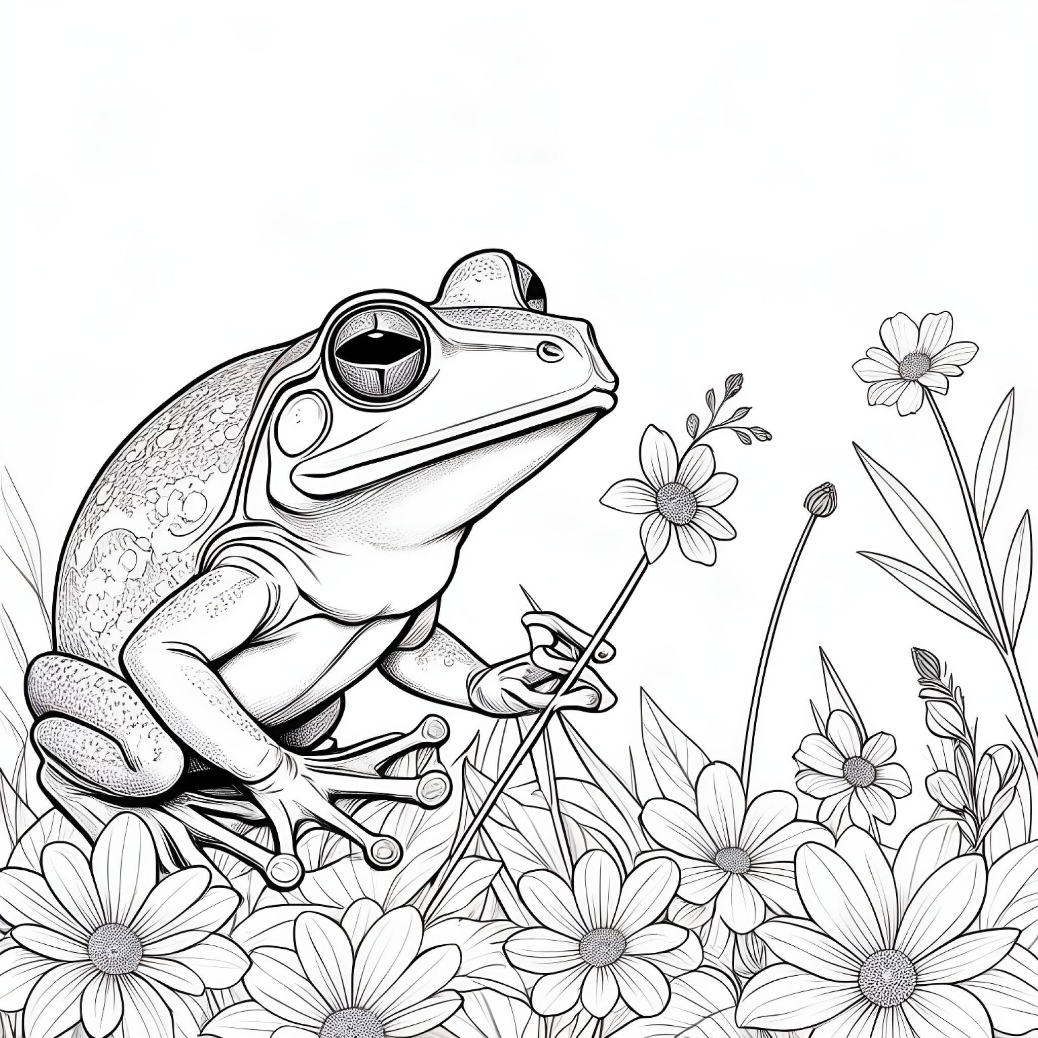 Best Frog Coloring Pages (Free Printable PDF)