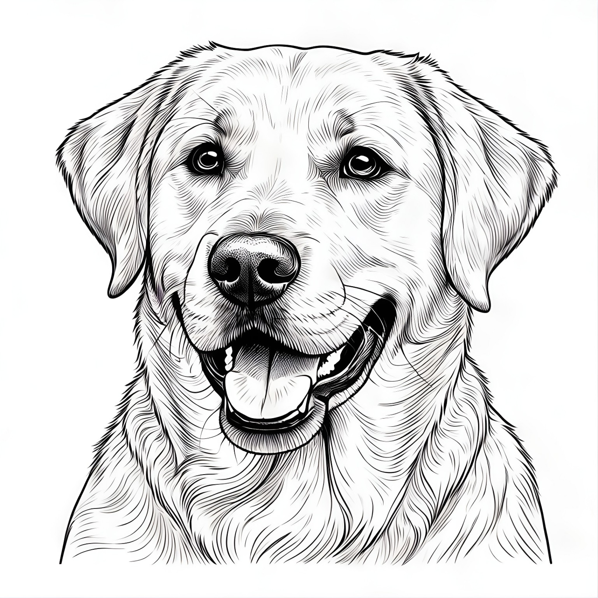 Best Labrador Retriever Coloring Pages (Free Printable PDF)