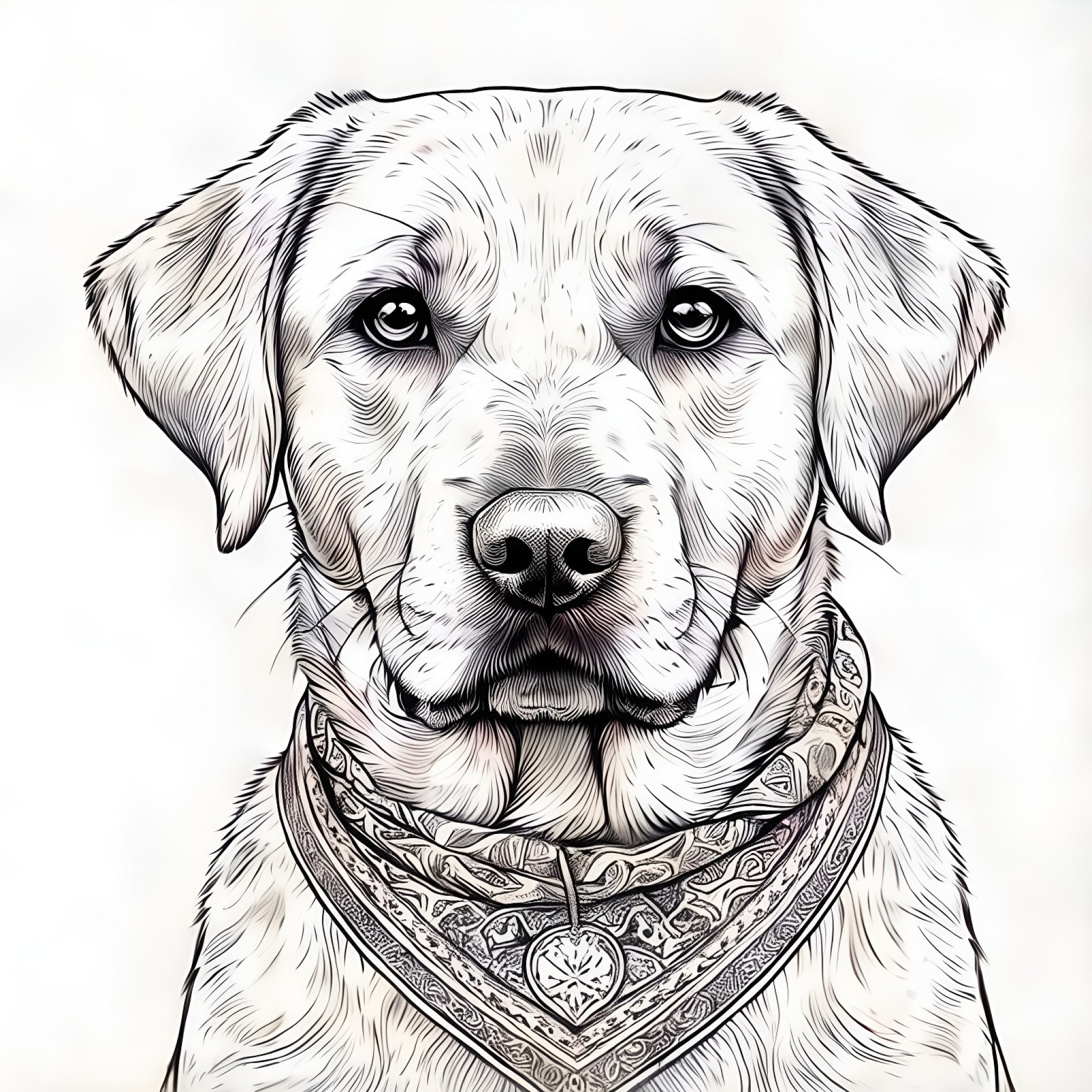 Best Labrador Retriever Coloring Pages (Free Printable PDF)