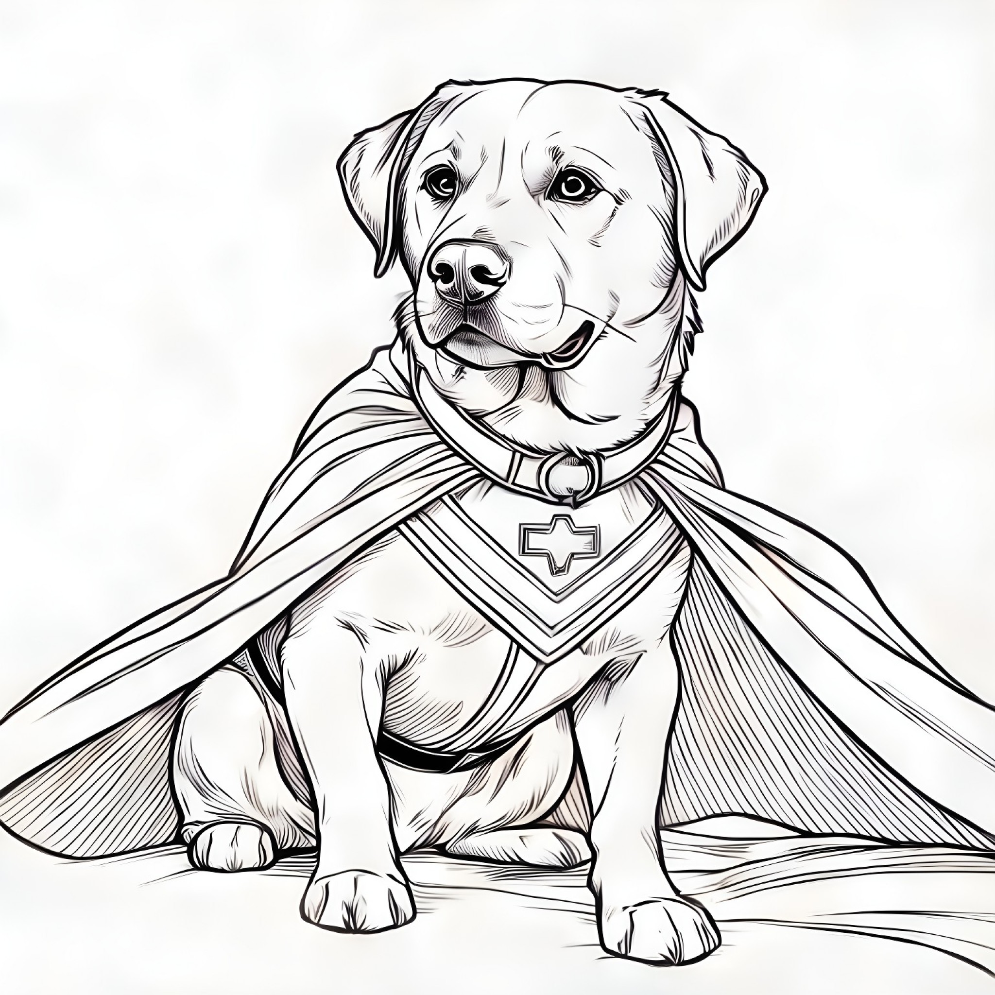 Best Labrador Retriever Coloring Pages (Free Printable PDF)
