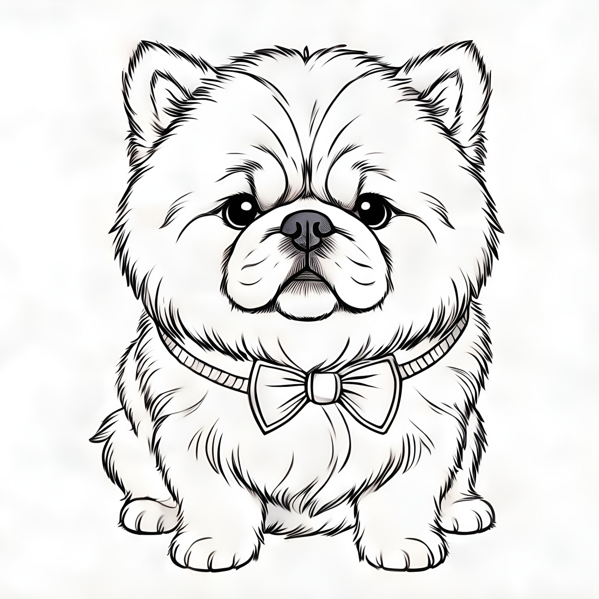 Best Chow Chow Coloring Pages (Free Printable PDF)