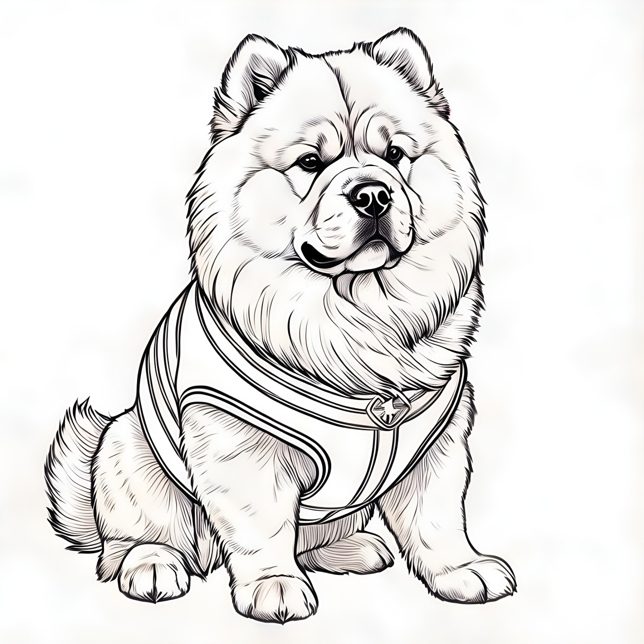 Best Chow Chow Coloring Pages (Free Printable PDF)