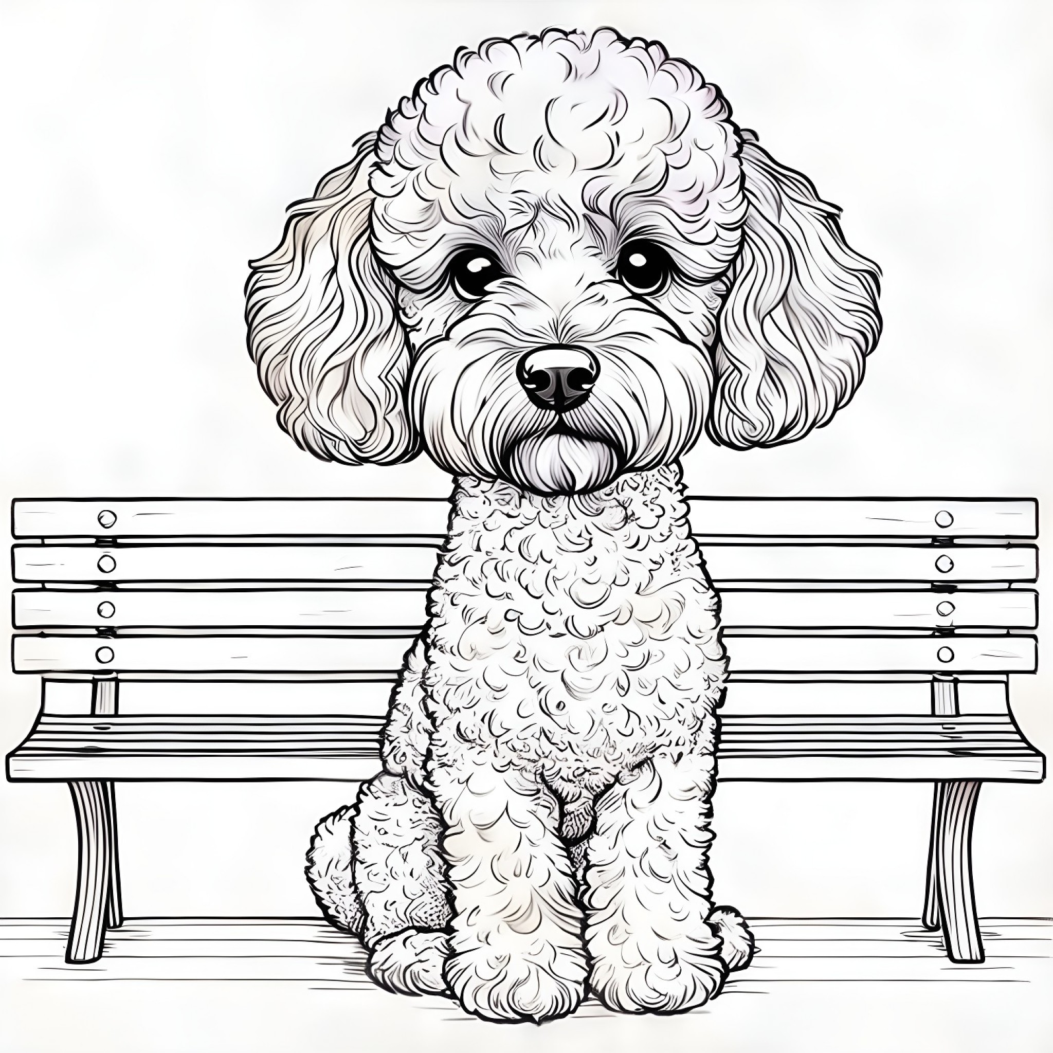 Best Poodle Coloring Pages (Free Printable PDF)