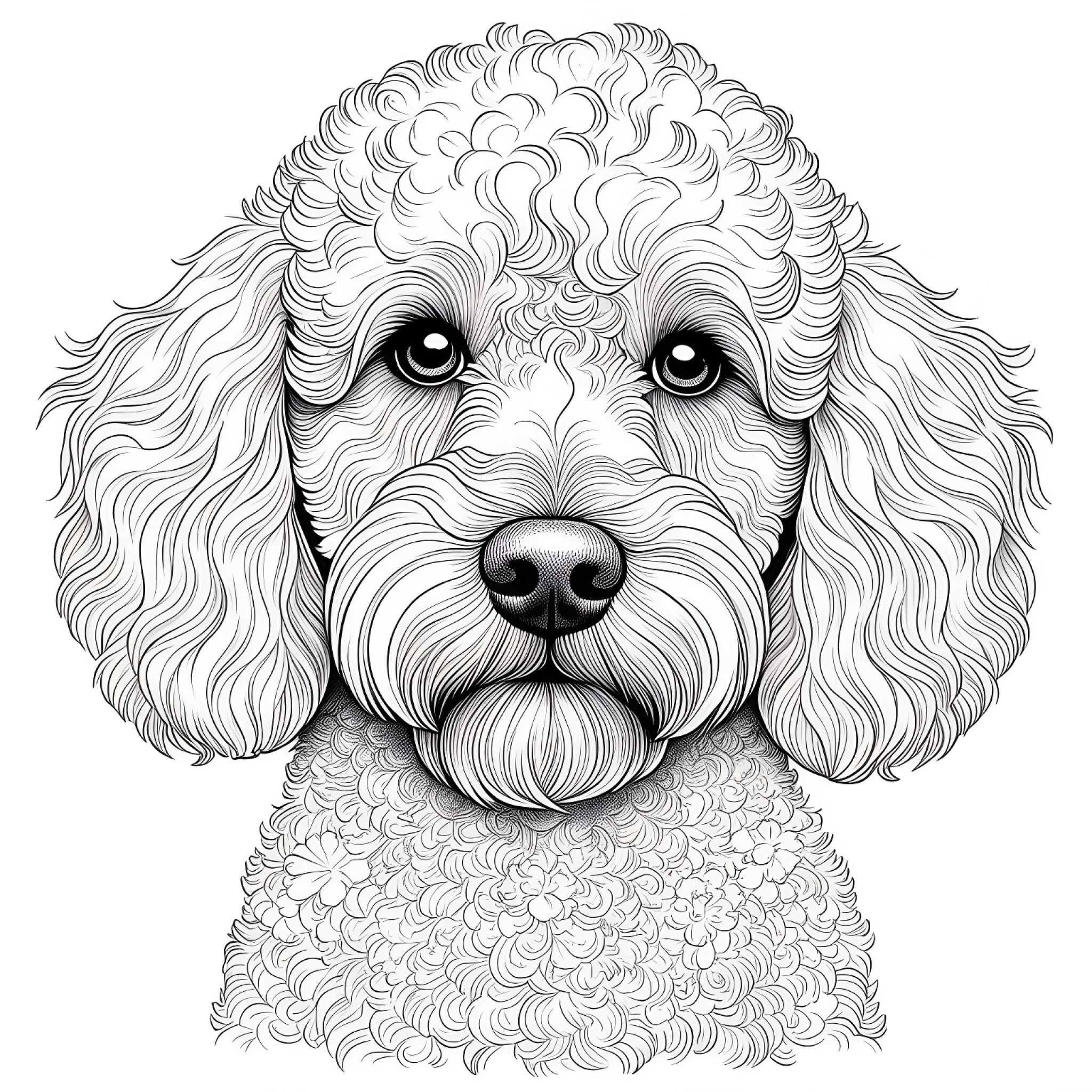 Best Poodle Coloring Pages (Free Printable PDF)