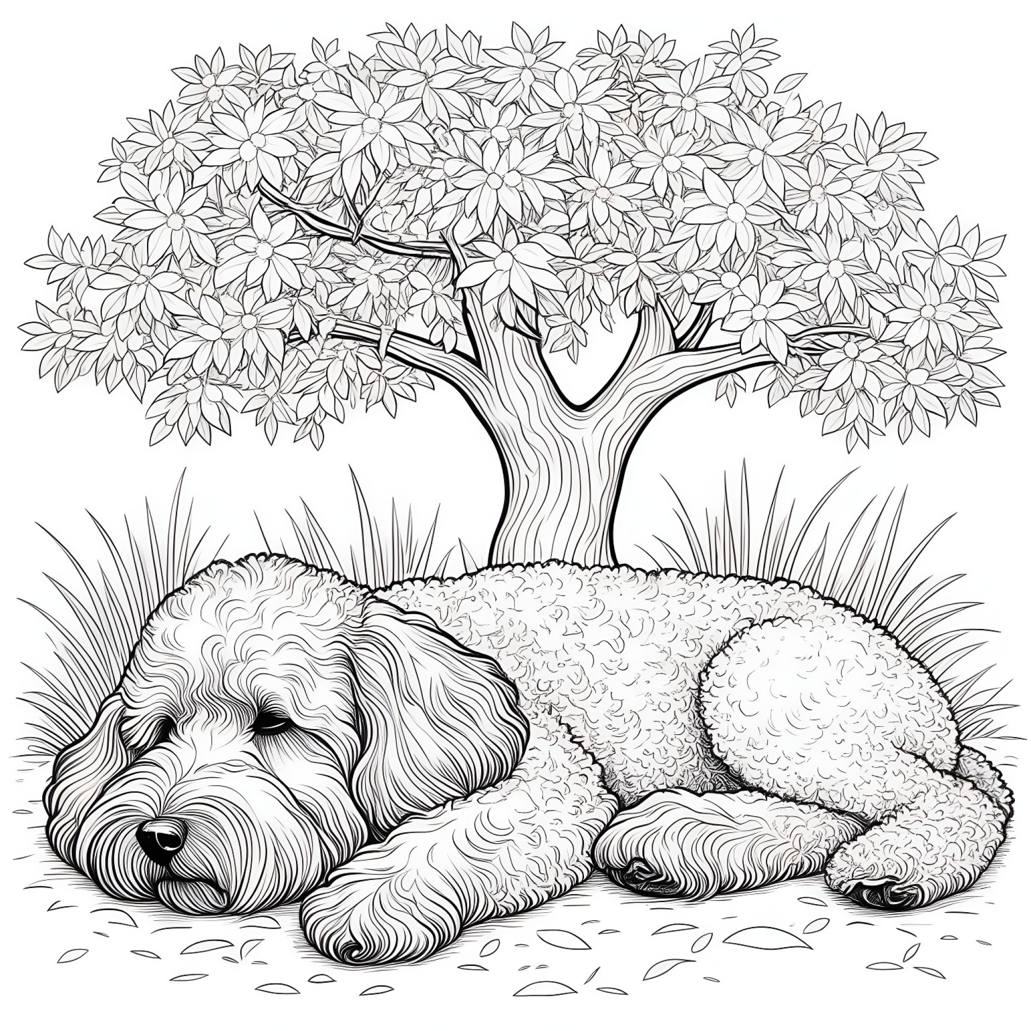 Best Poodle Coloring Pages (Free Printable PDF)