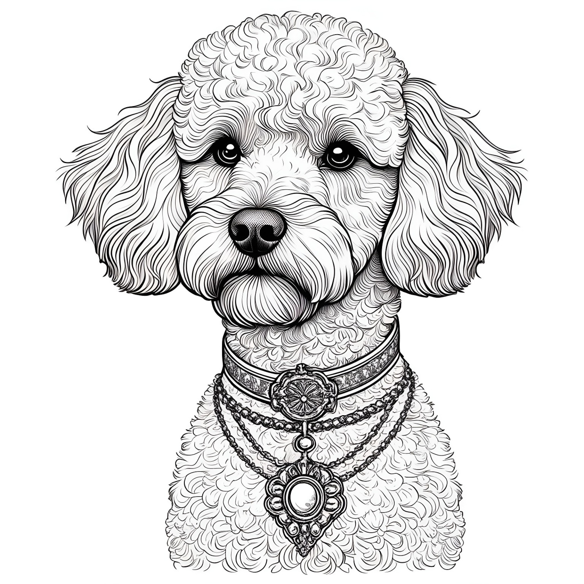 Best Poodle Coloring Pages (Free Printable PDF)