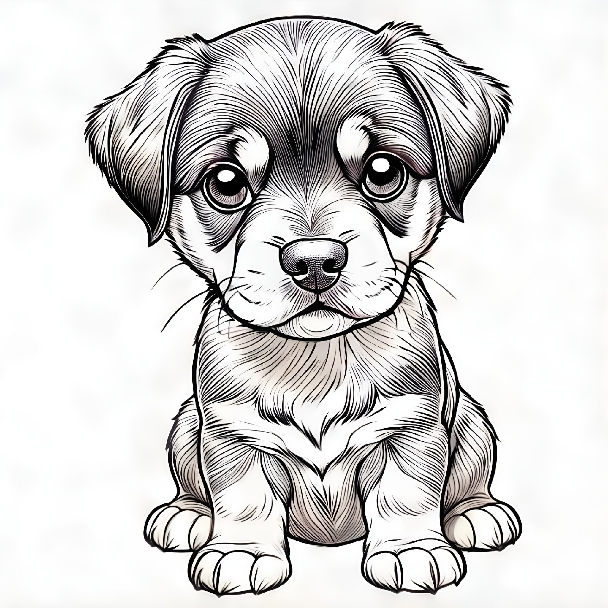 Best Rottweiler Coloring Pages (Free Printable PDF)