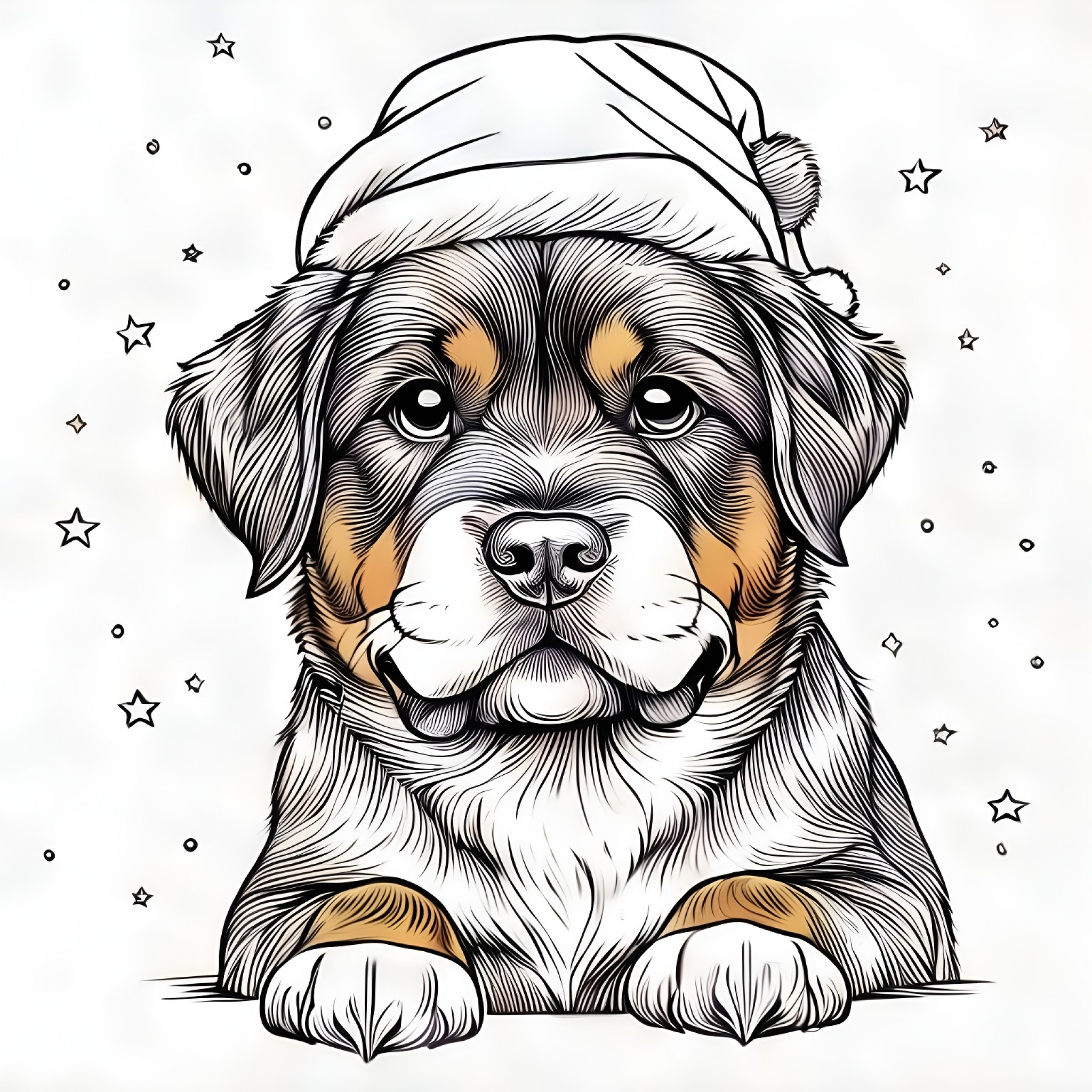 Best Rottweiler Coloring Pages (Free Printable PDF)