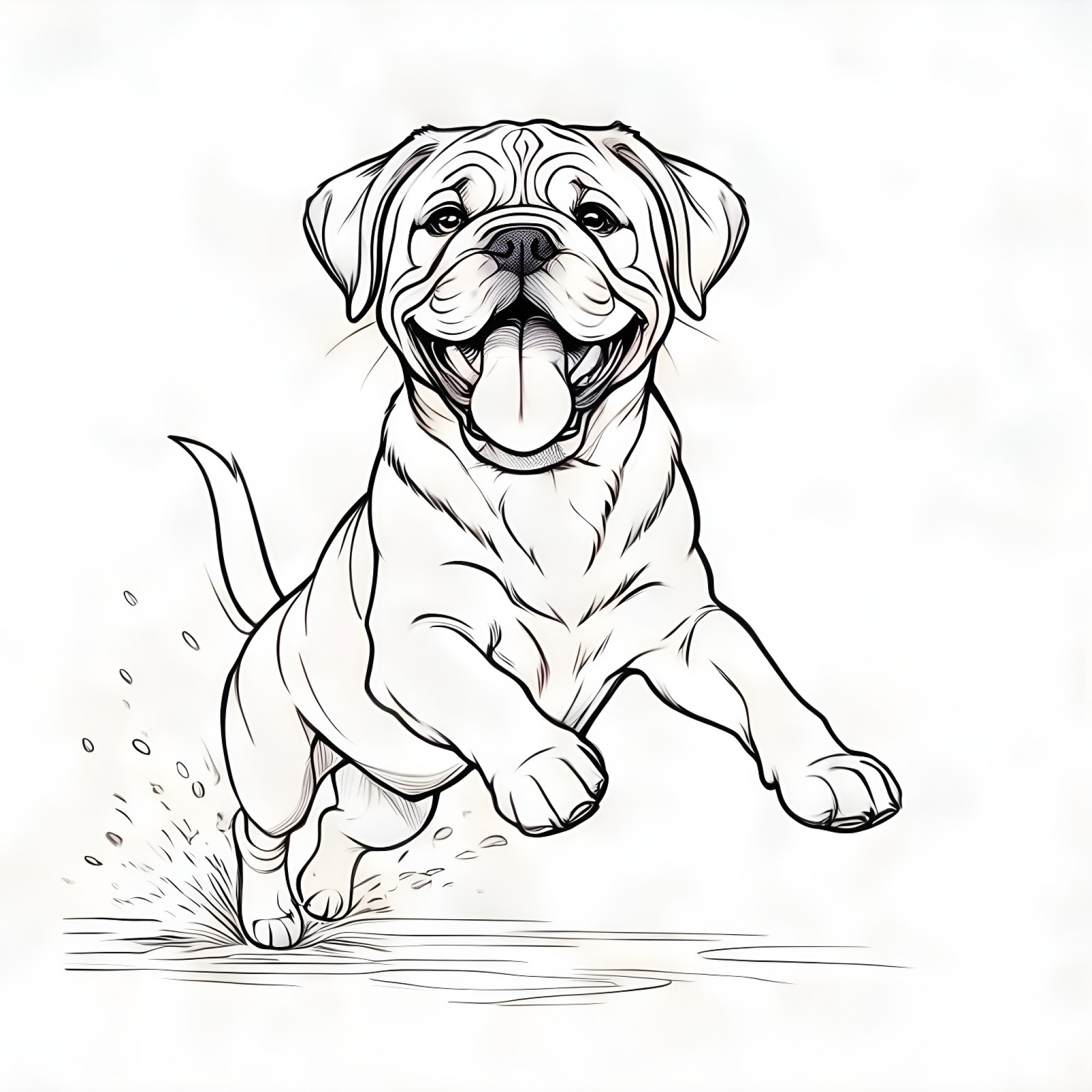 21 Best Mastiff Coloring Pages (Free Printable PDFs)