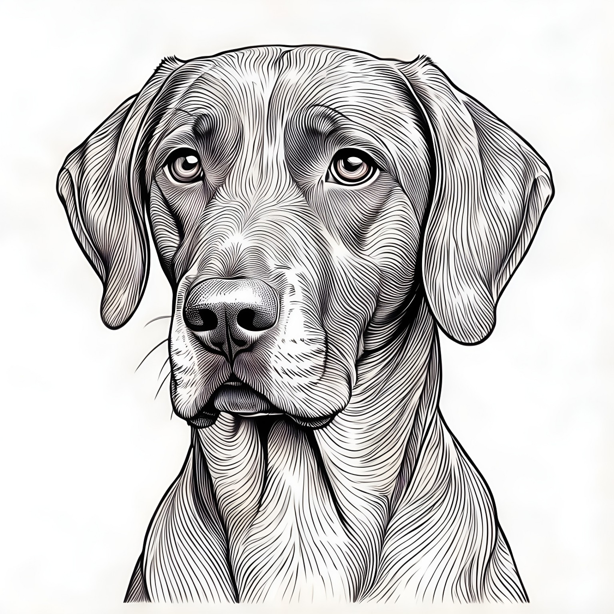 Best German Shorthaired Pointer Coloring Pages (Free Printable PDF)